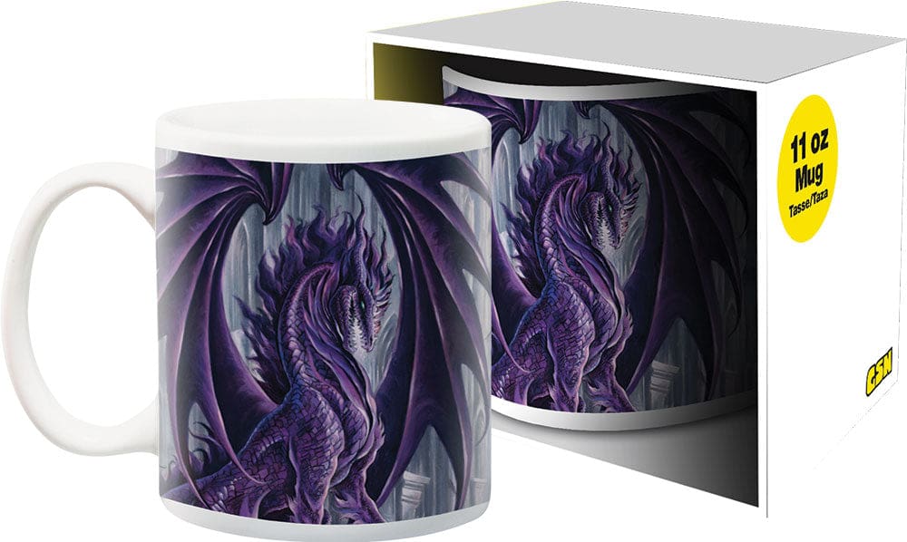 Imagined Worlds – Winter Solstice Dragons Draconis Boxed Mug (11oz) - NMR