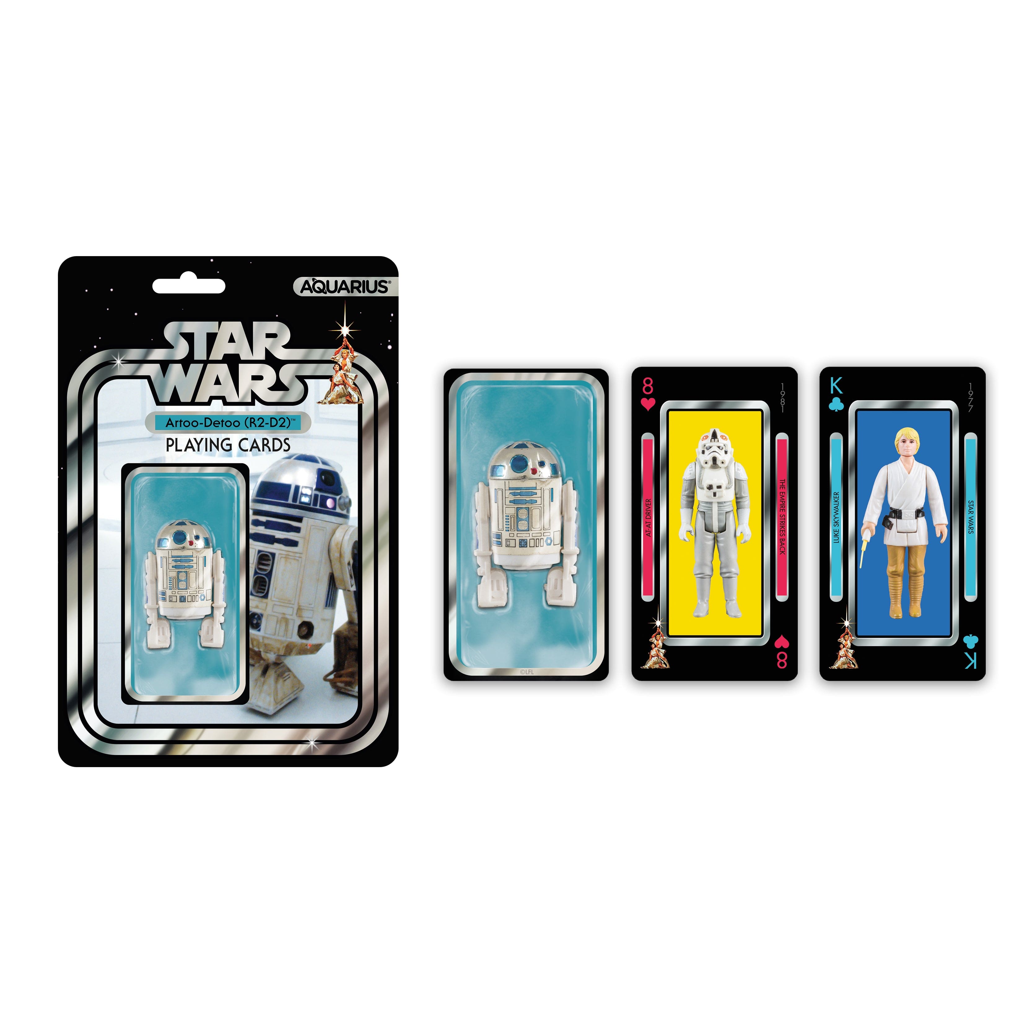 Star Wars R2-D2 Premium Playing Cards - NMR