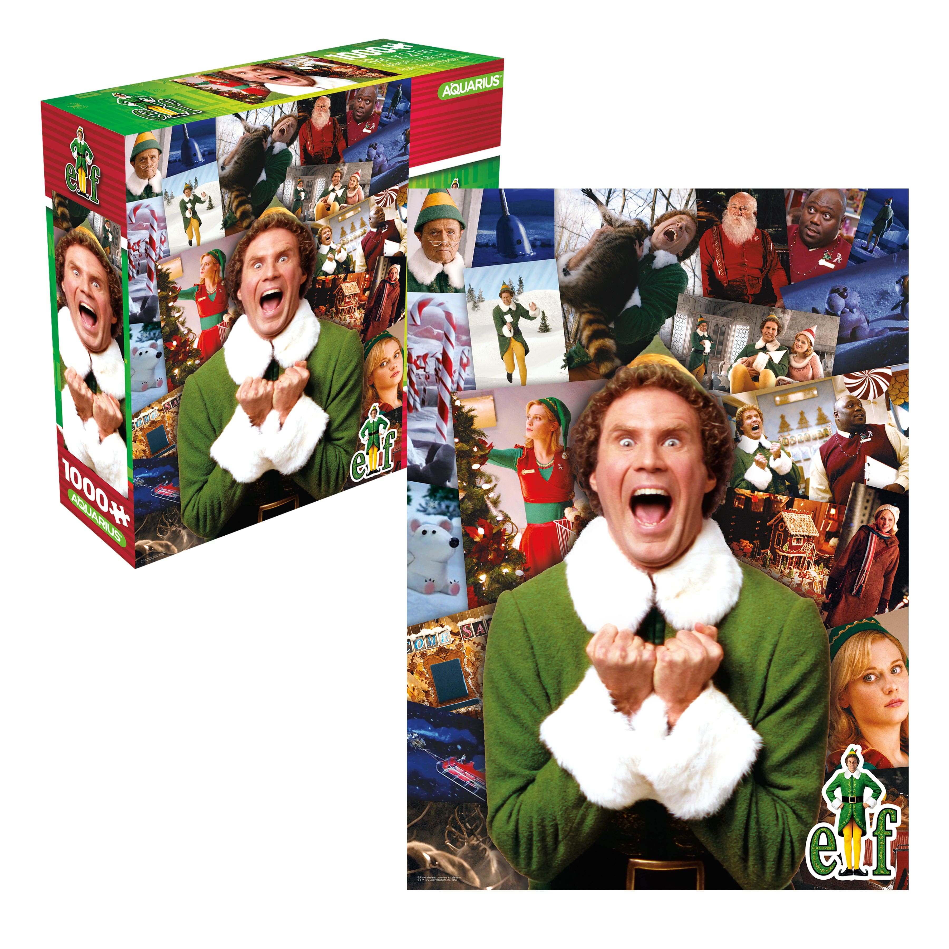 Elf Collage 1000 Piece Jigsaw Puzzle - NMR