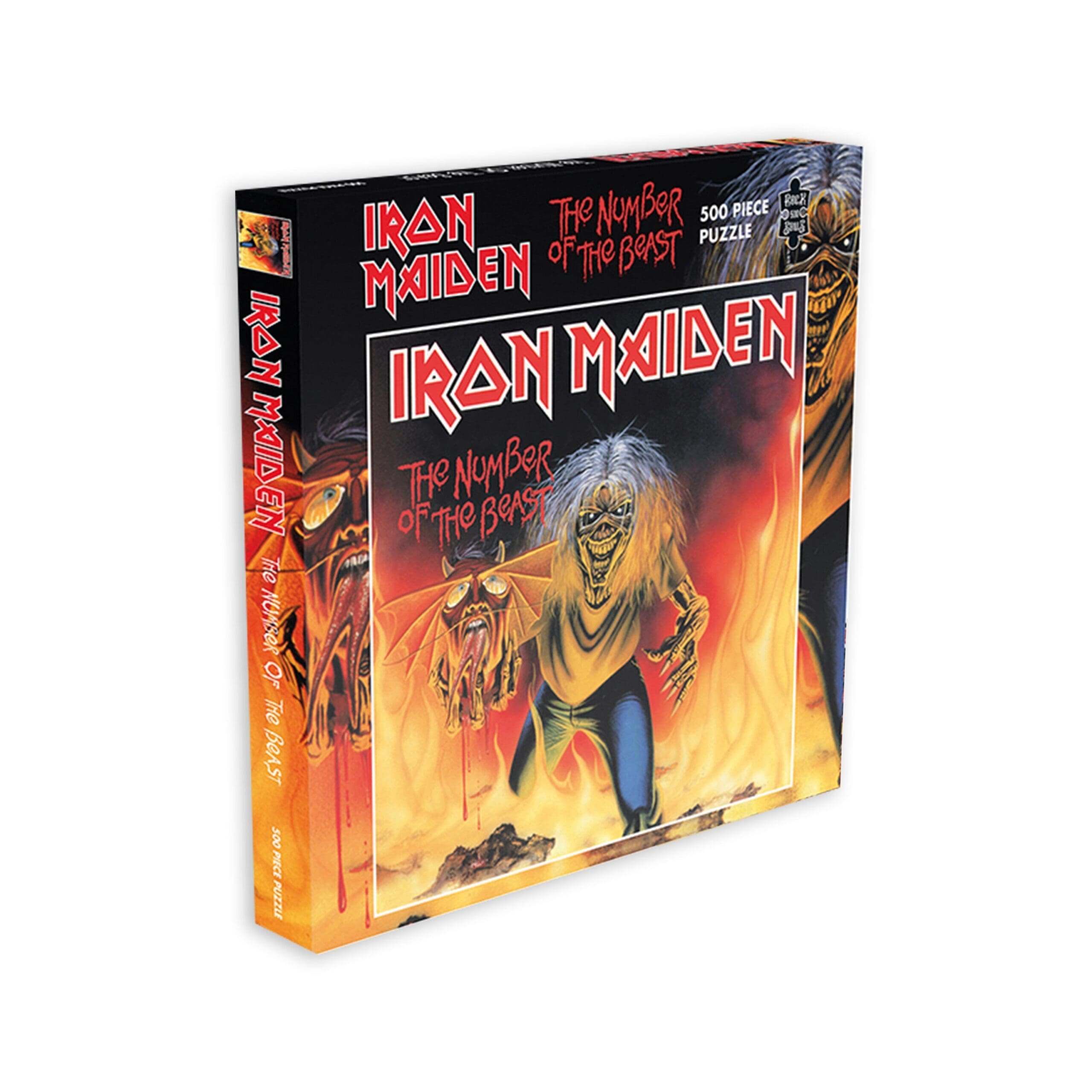 Iron Maiden The Number Of The Beast (Single) (500 Piece Jigsaw Puzzle ...