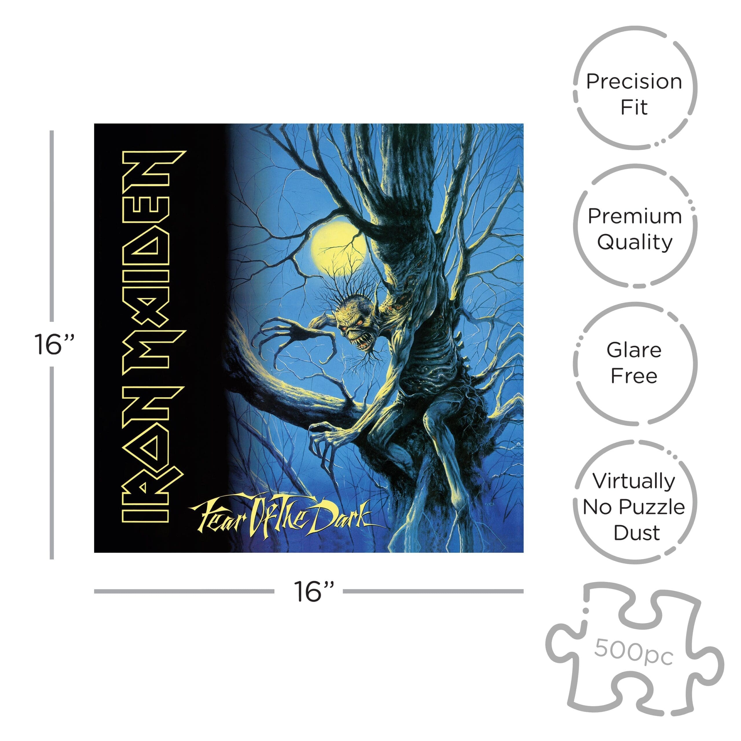 Iron Maiden Fear Of The Dark (500 Piece Jigsaw Puzzle) - NMR