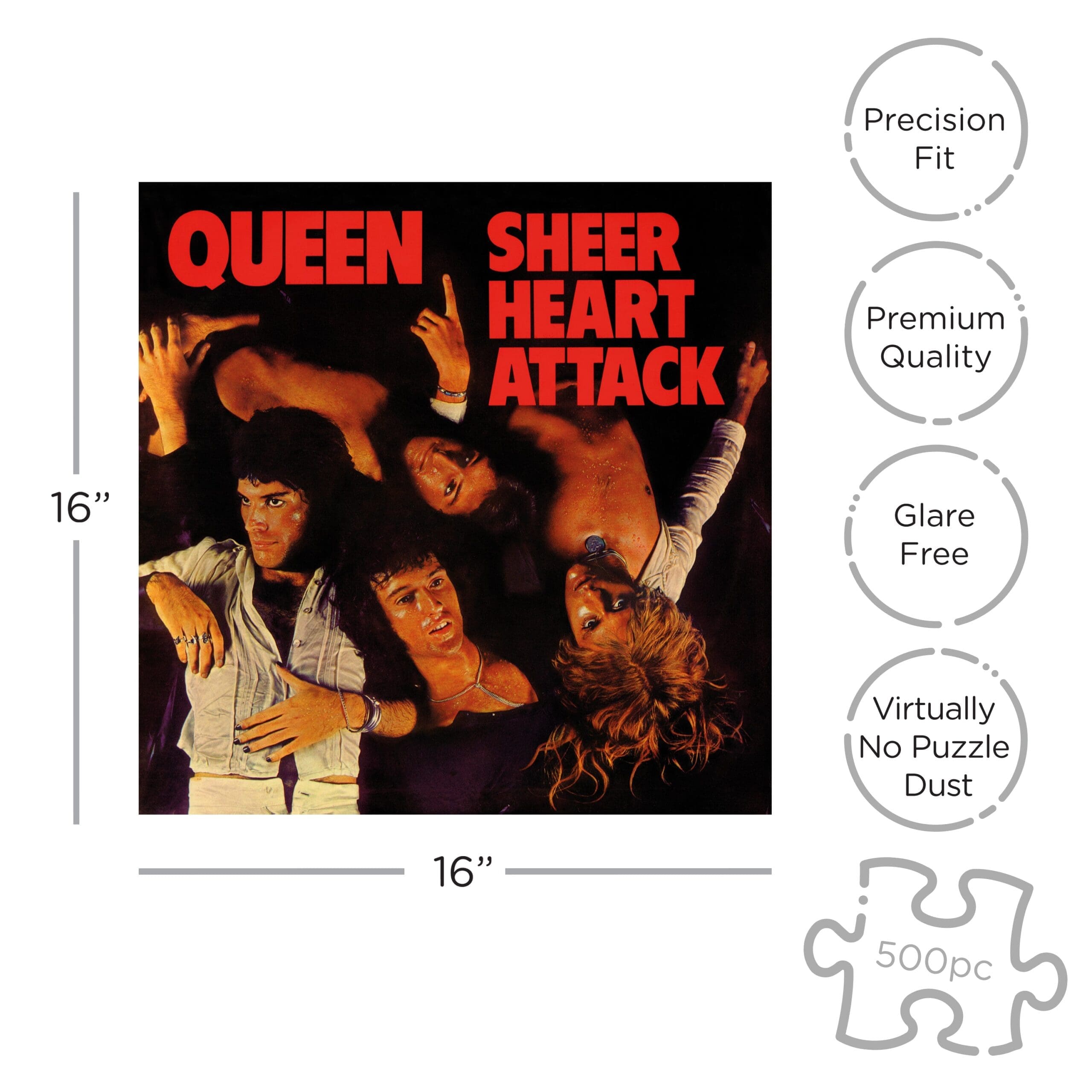 Queen Sheer Heart Attack (500 Piece Jigsaw Puzzle) - NMR