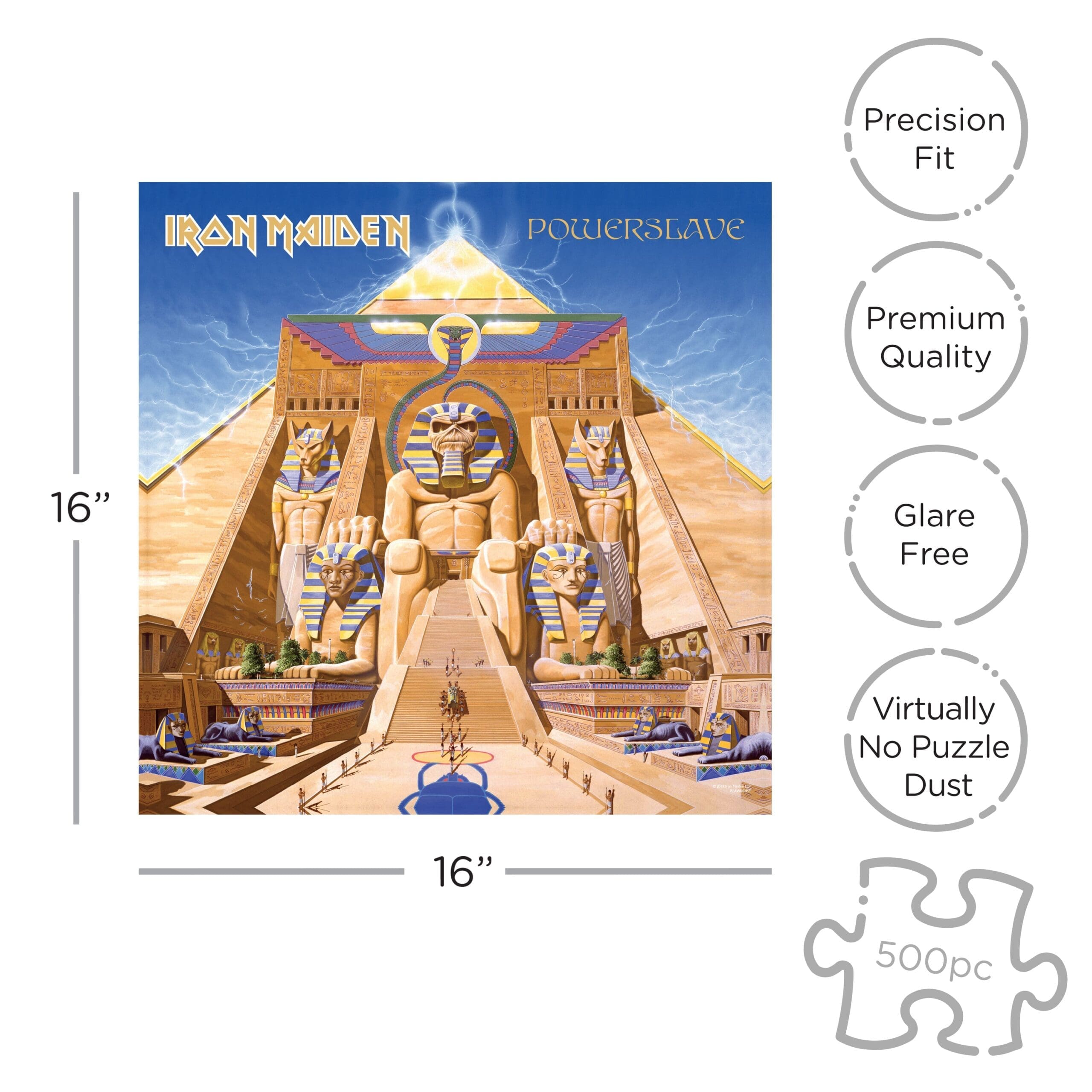 Iron Maiden Powerslave (500 Piece Jigsaw Puzzle) - NMR