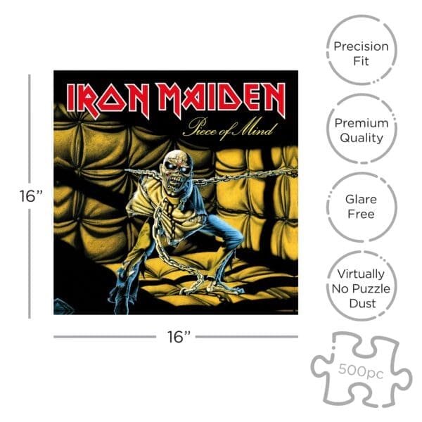 Iron Maiden Piece Of Mind (500 Piece Jigsaw Puzzle) - NMR