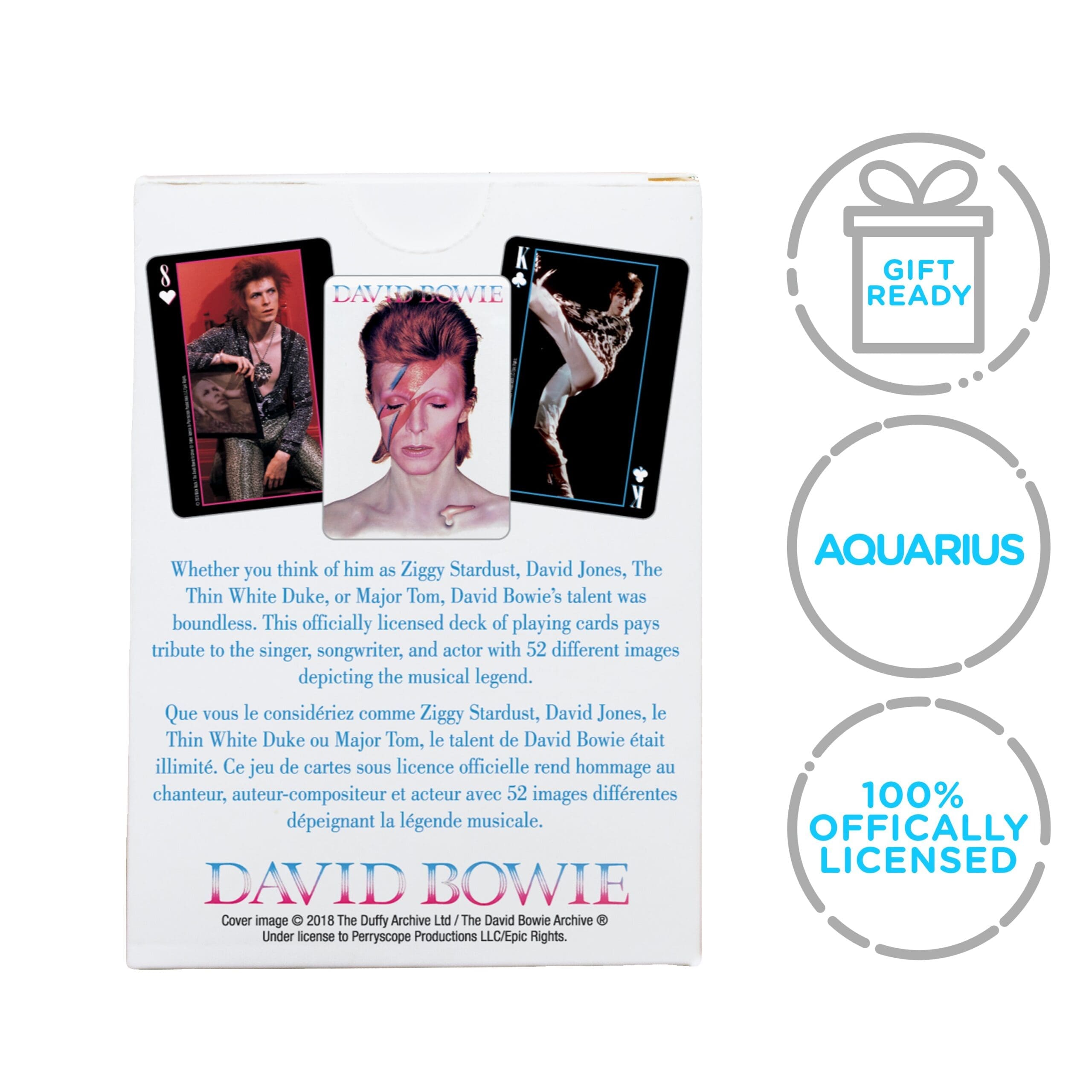 David Bowie Playing Cards - NMR