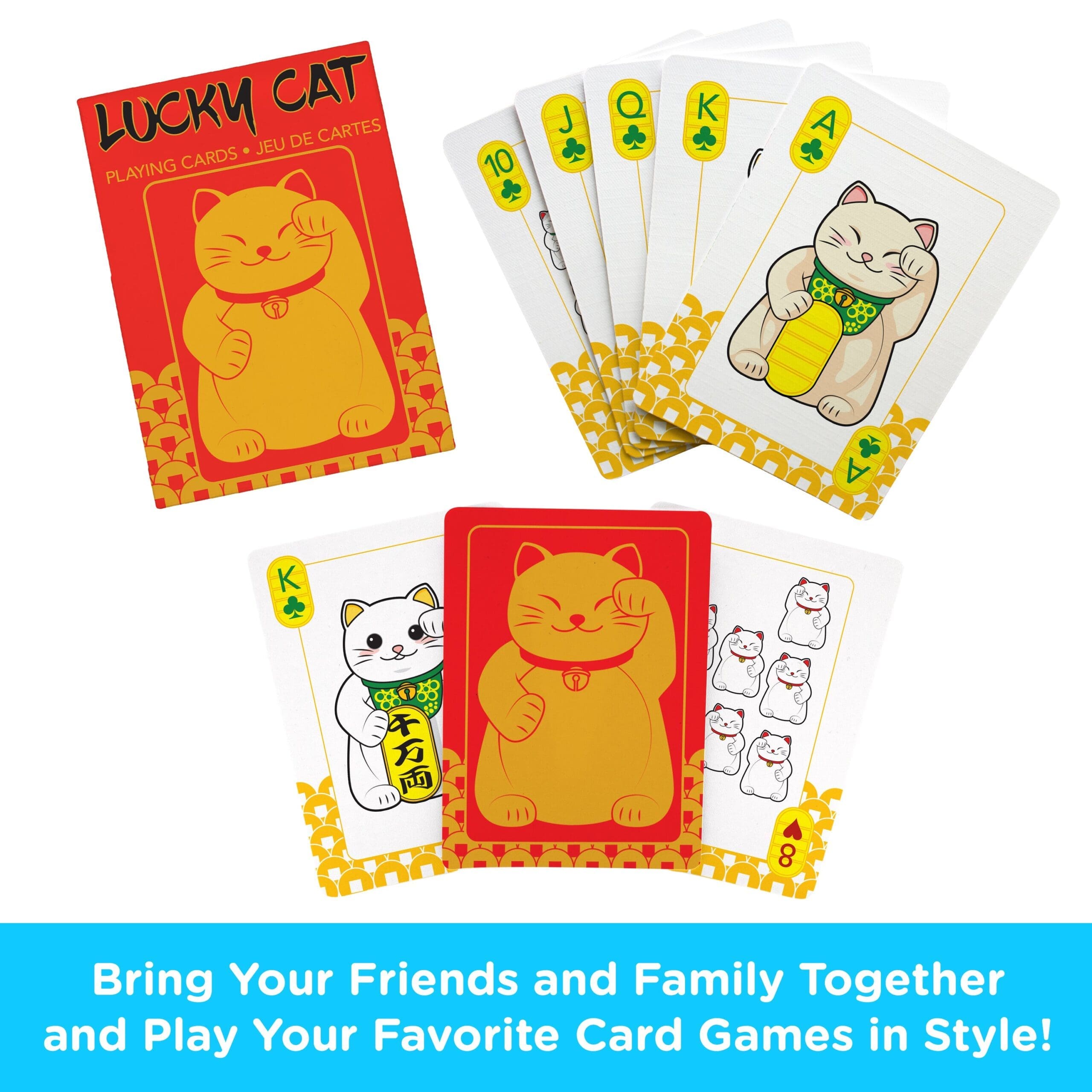 Lucky Cat Playing Cards - NMR