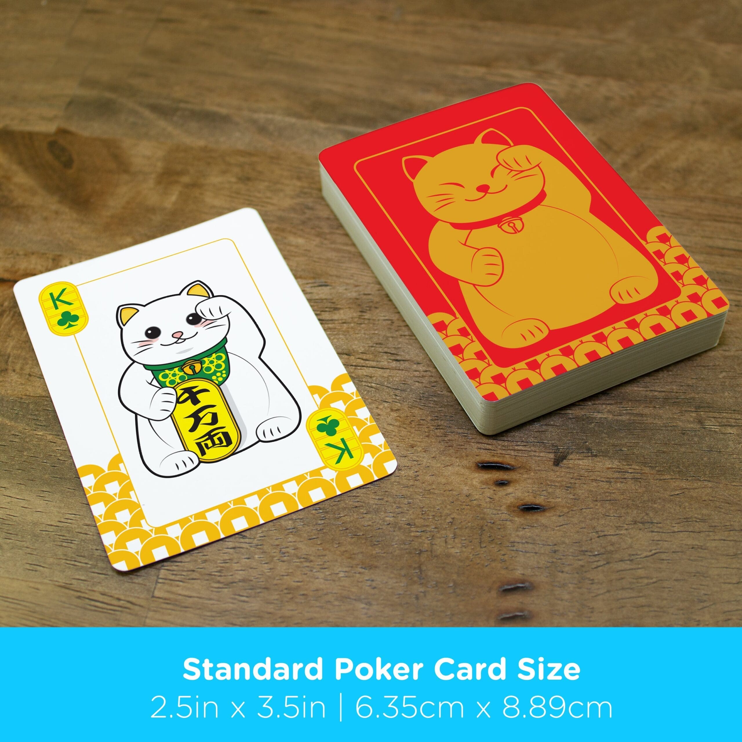 Lucky Cat Playing Cards - NMR