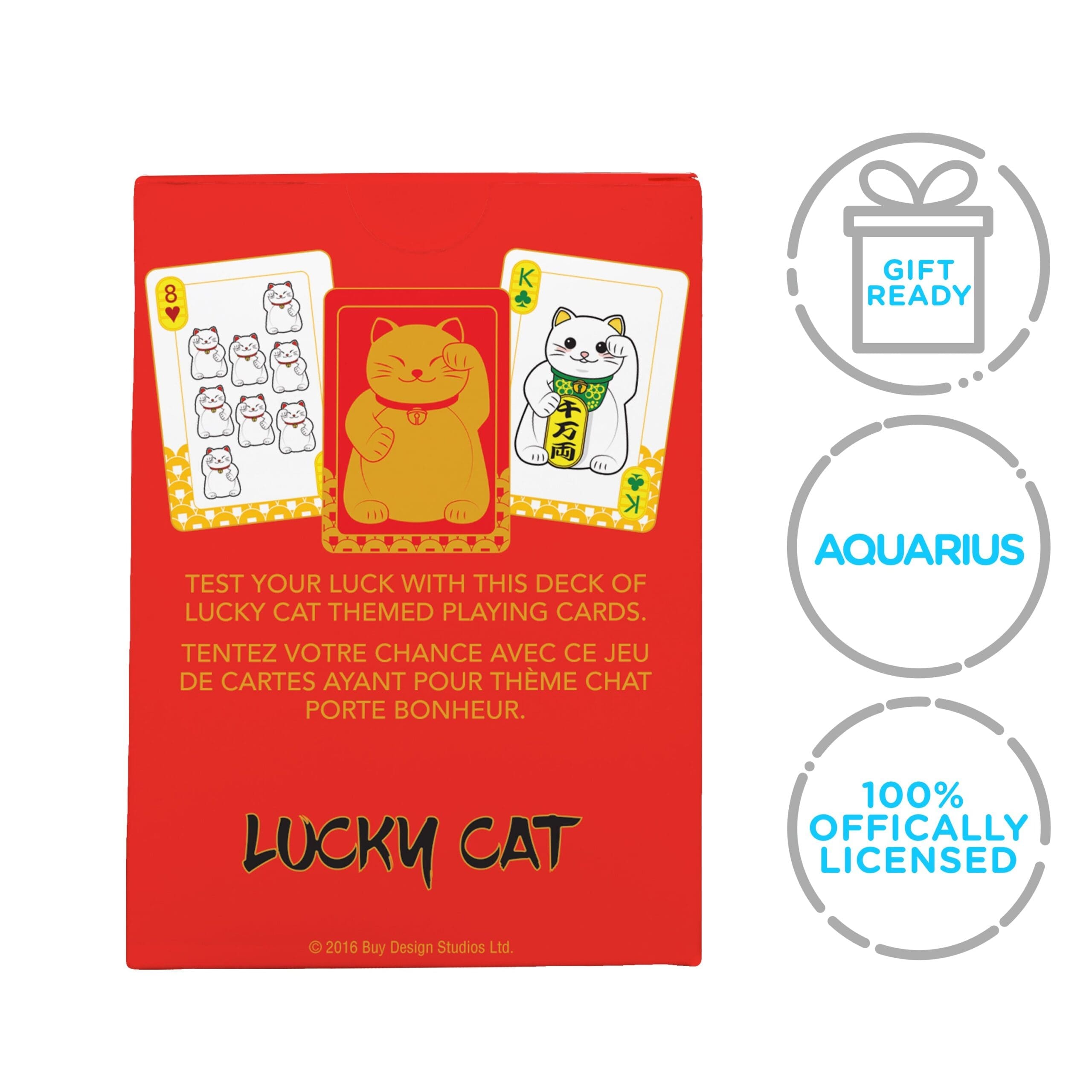 Lucky Cat Playing Cards - NMR
