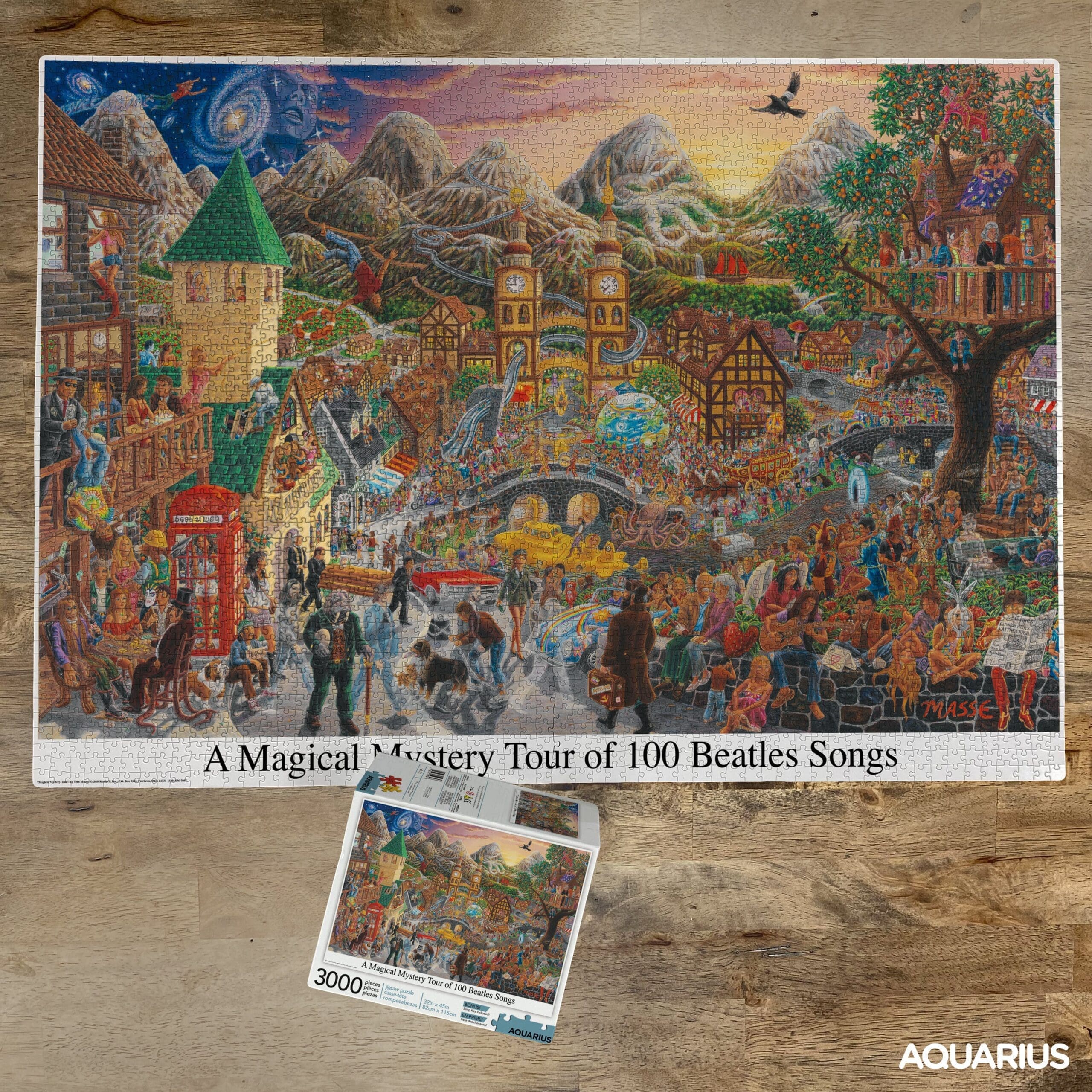 Magical Mystery Tour 3000 Piece Jigsaw Puzzle - NMR