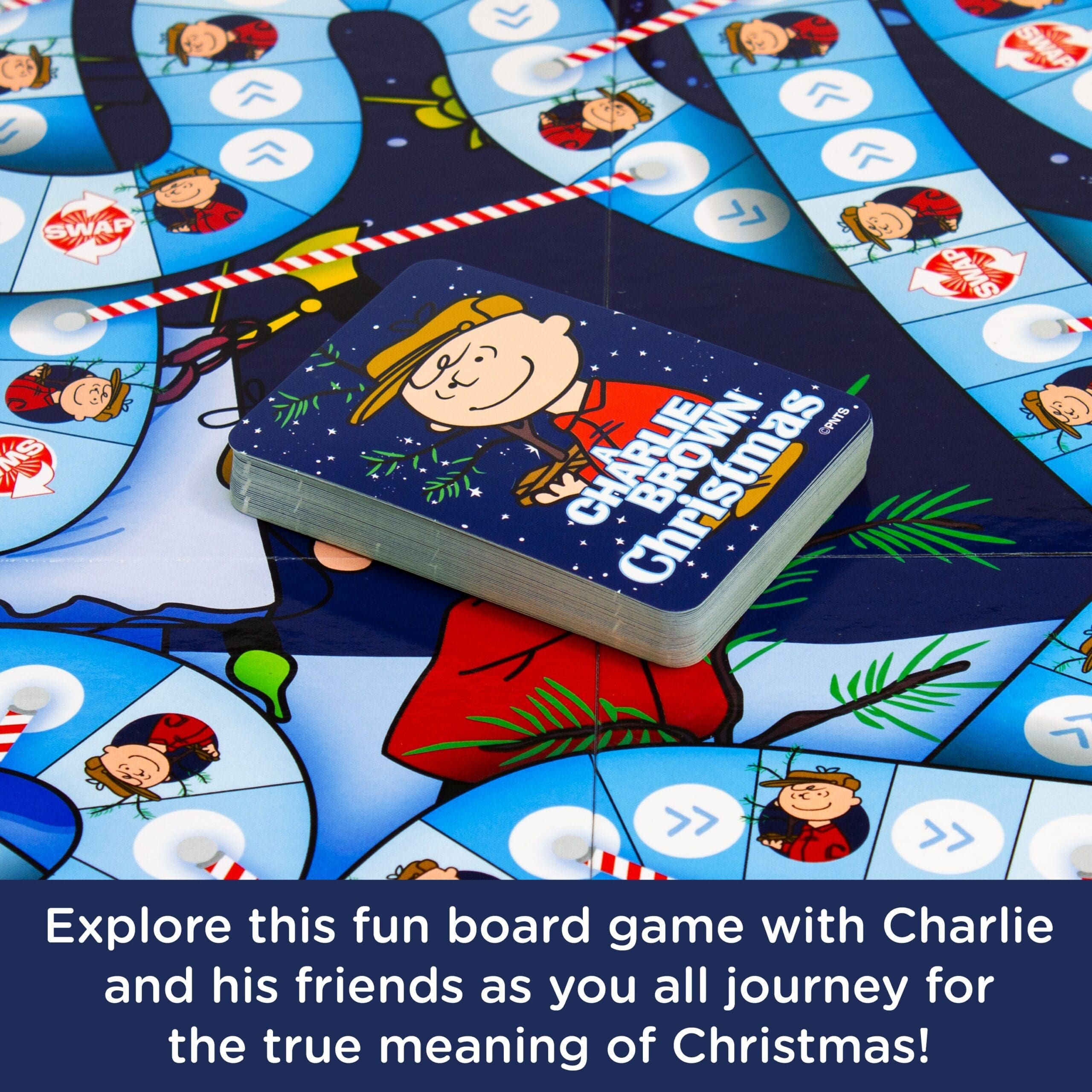 Peanuts Charlie Brown Christmas Board Game - NMR