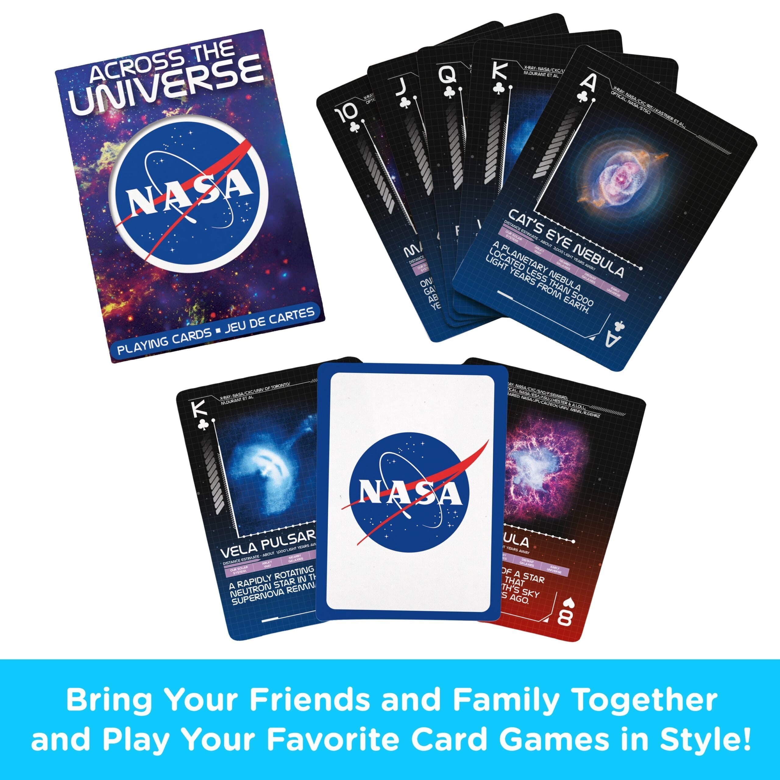 NASA Across The Universe Playing Cards - NMR