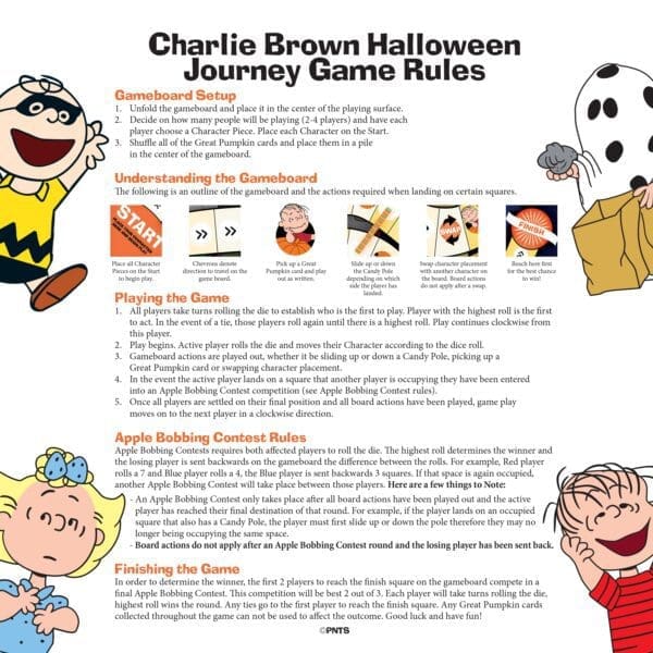 Peanuts Great Pumpkin Board Game - NMR