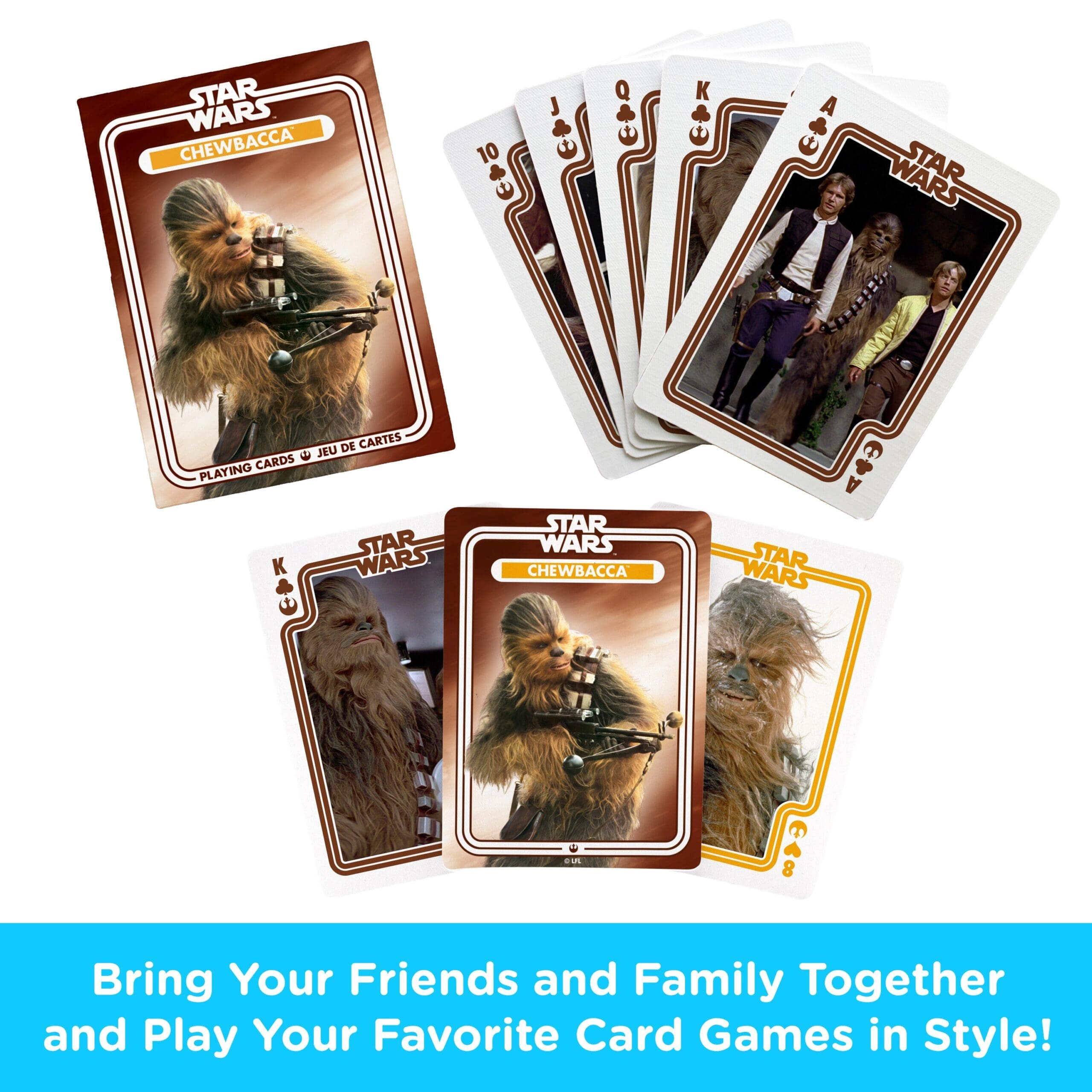Star Wars Chewbacca Playing Cards - NMR