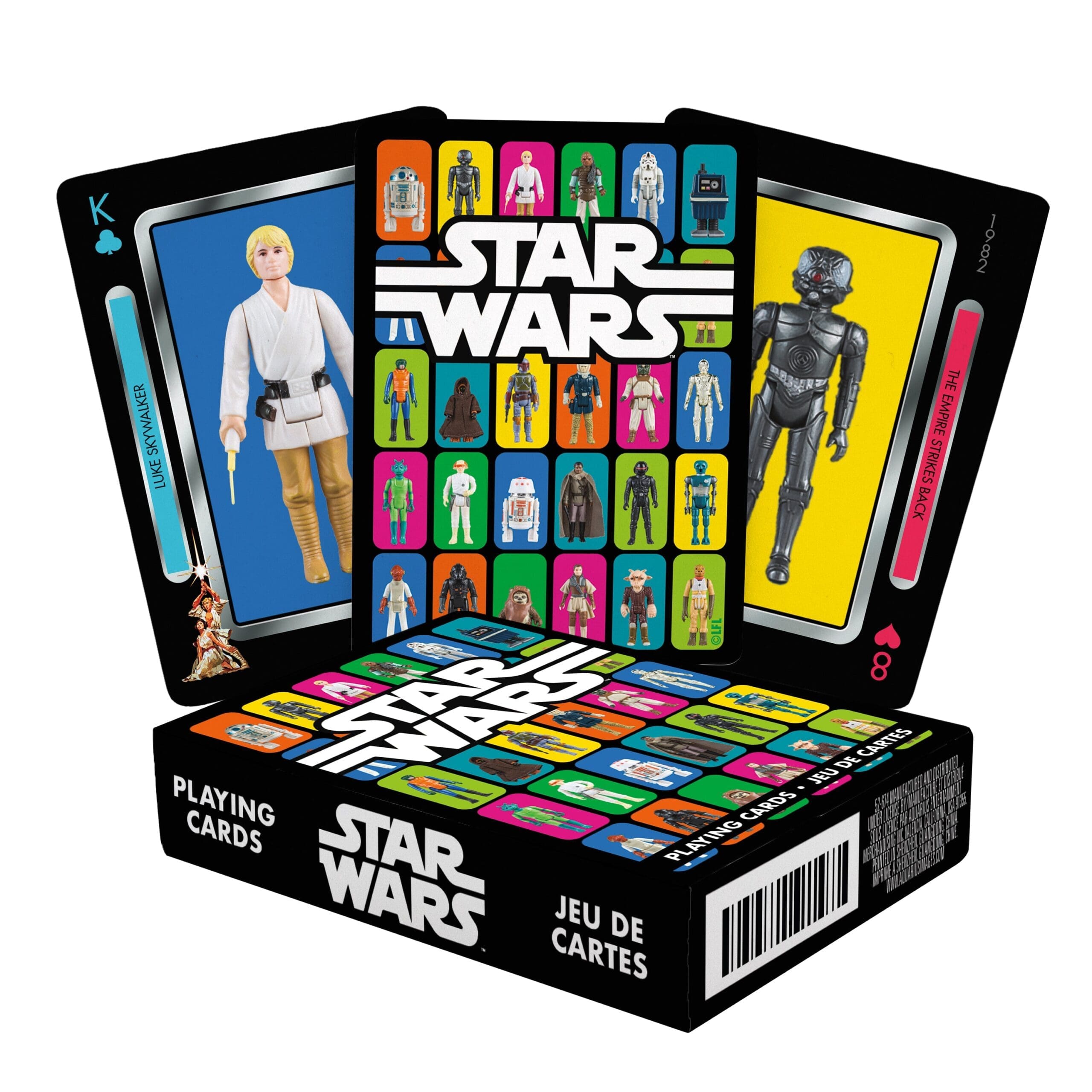 Star Wars Action Figures Playing Cards - NMR