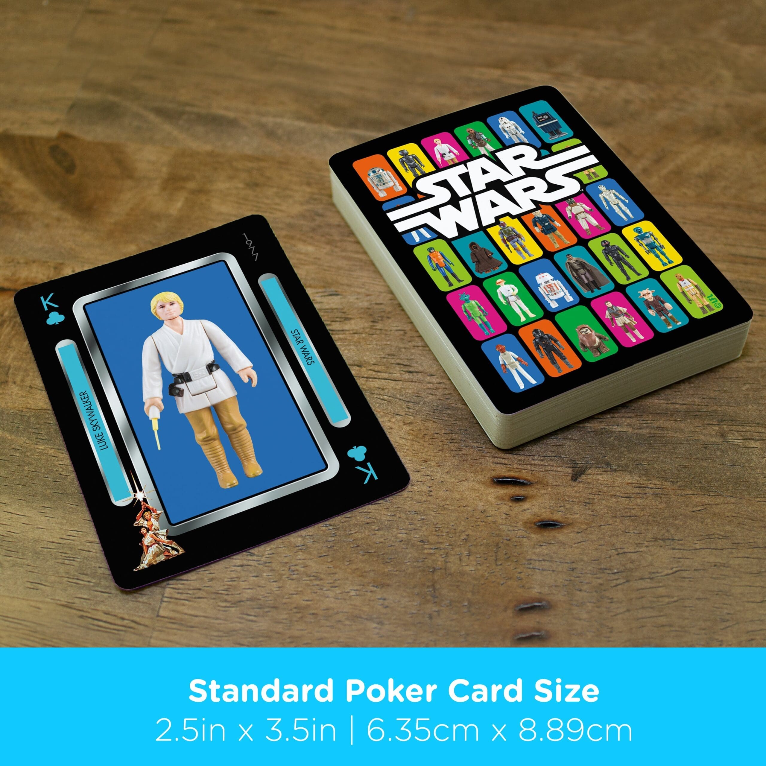 Star Wars Action Figures Playing Cards - NMR