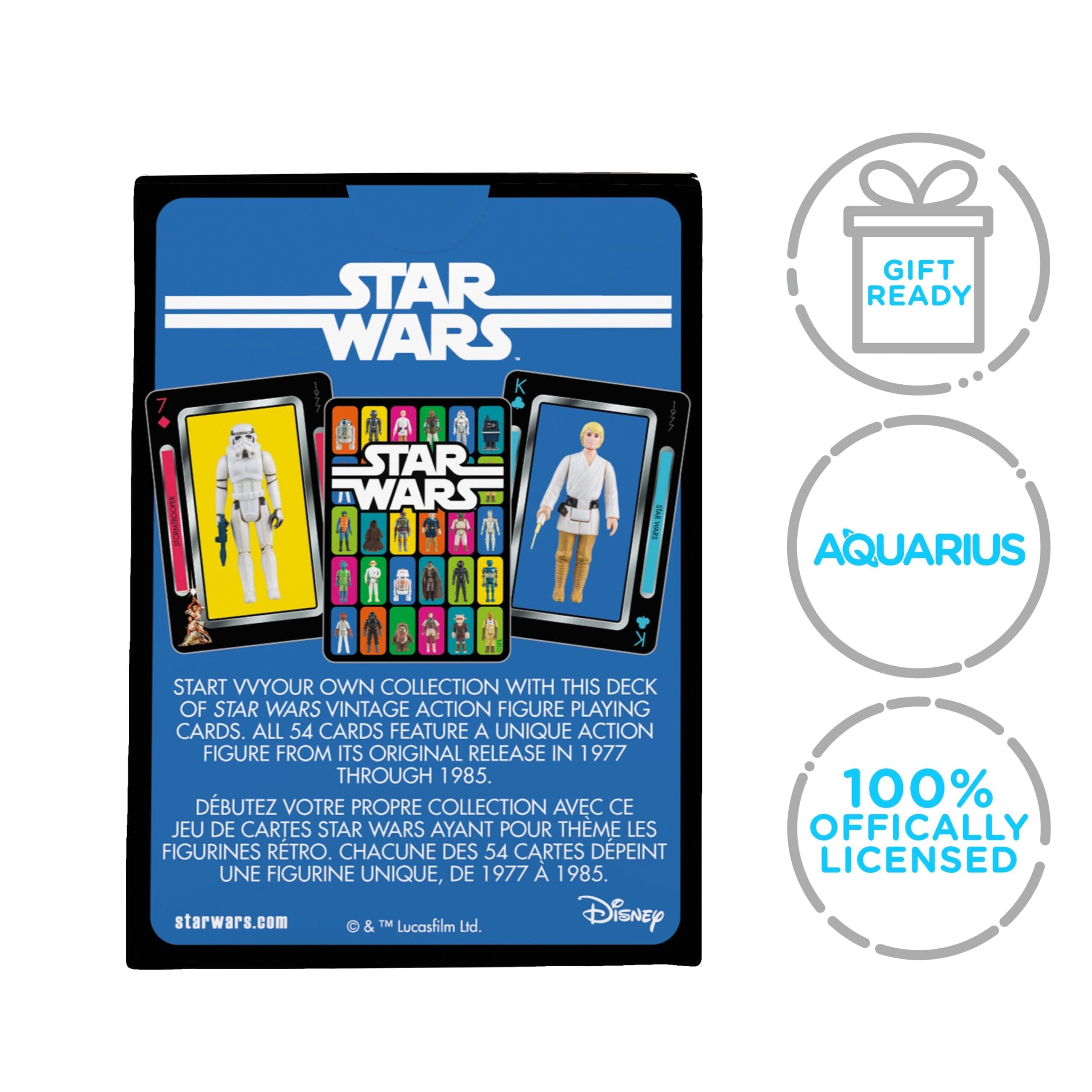 Star Wars Action Figures Playing Cards - NMR