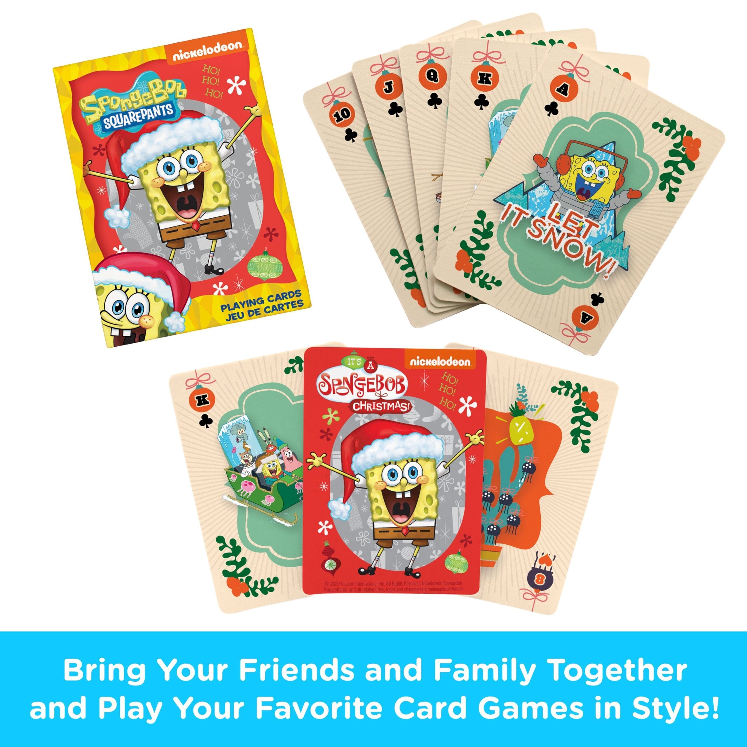 SpongeBob SquarePants Holidays Playing Cards - NMR