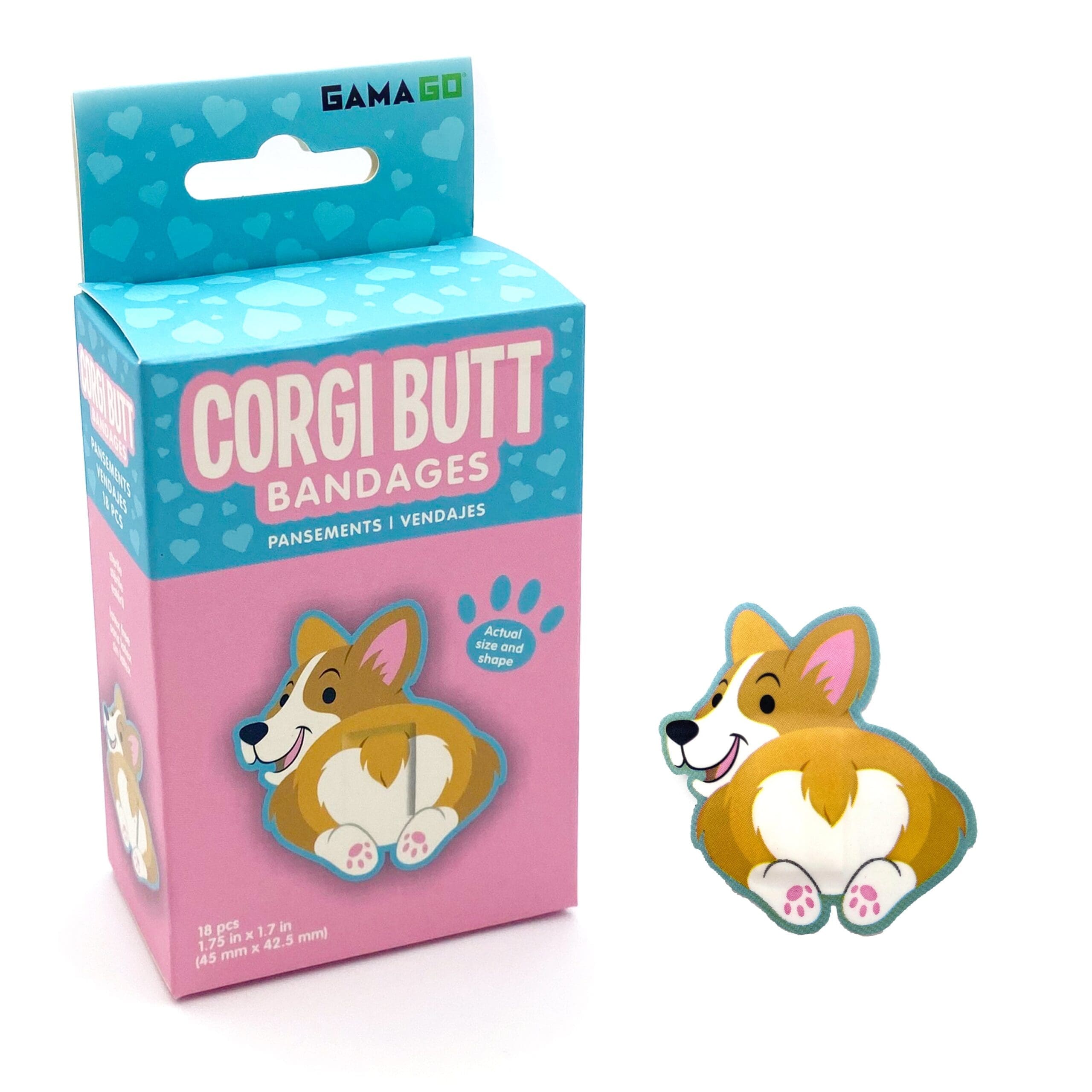 Corgi Butt Adhesive Bandages - NMR
