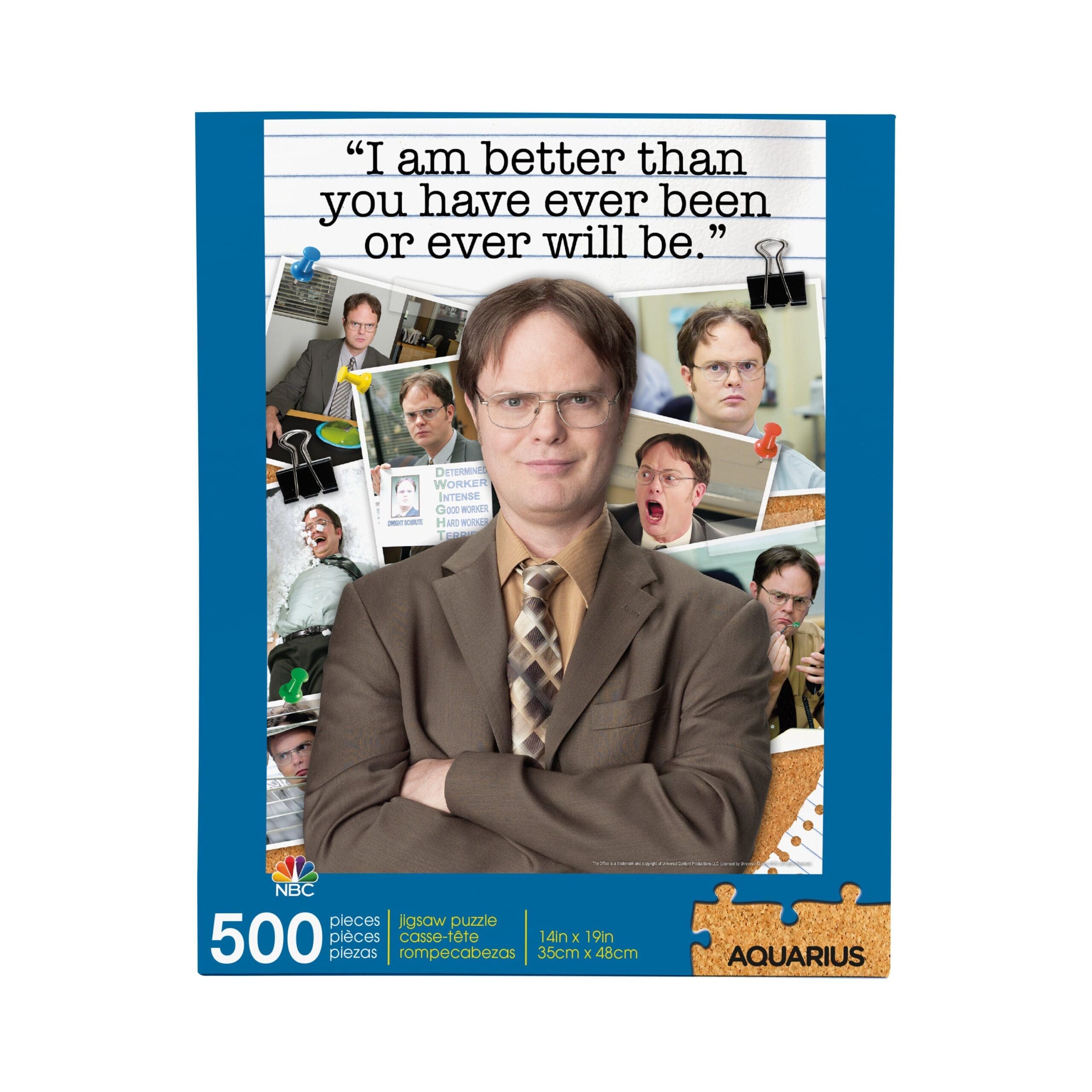 The Office Dwight Quote 500 Piece Jigsaw Puzzle - NMR