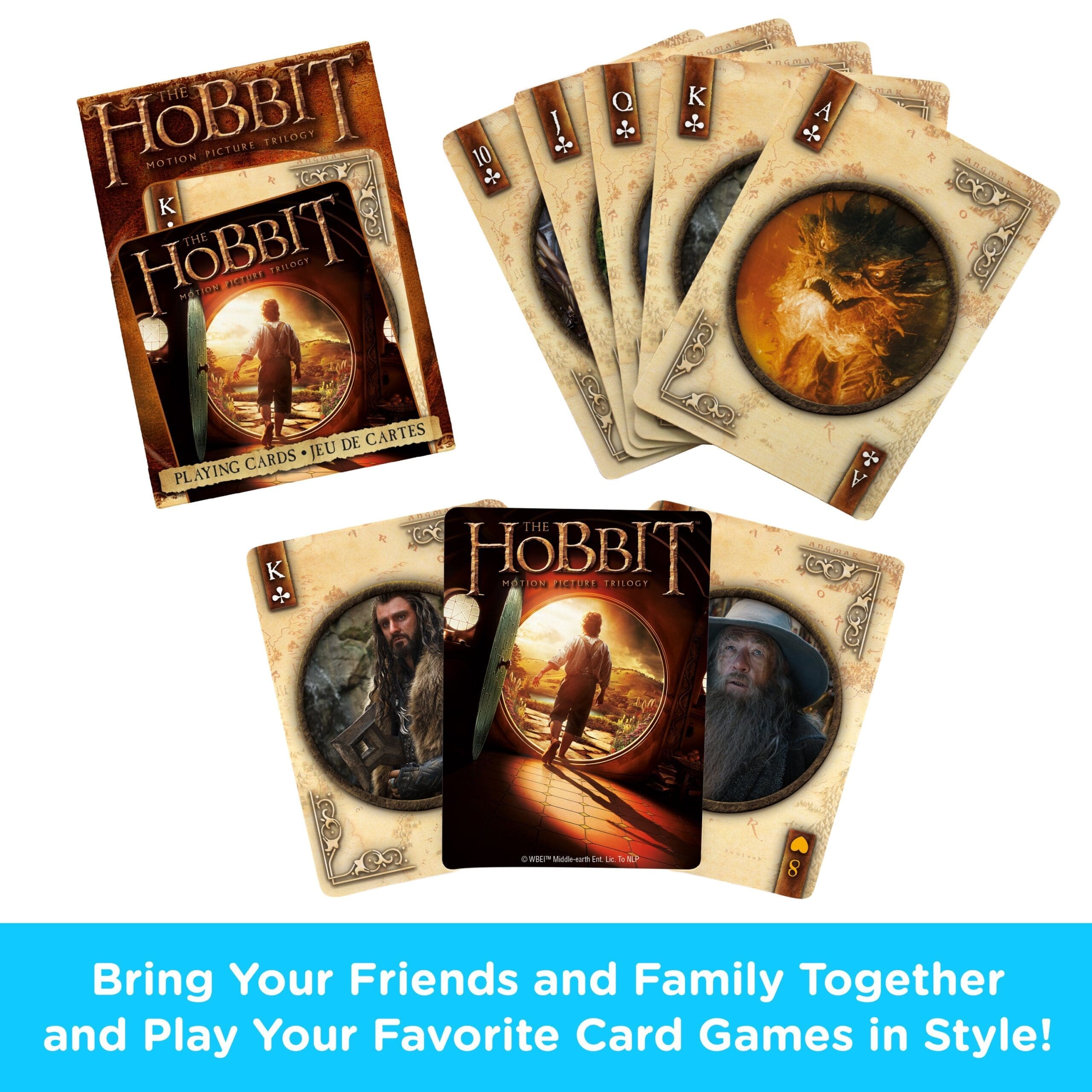 The Hobbit Playing Cards - NMR