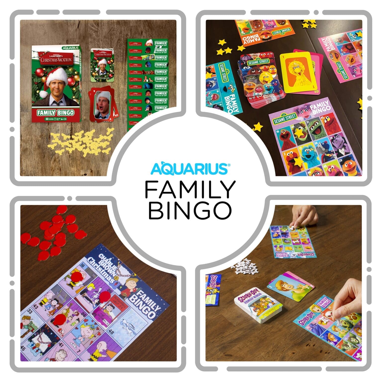 Christmas Vacation Family Bingo Game - NMR