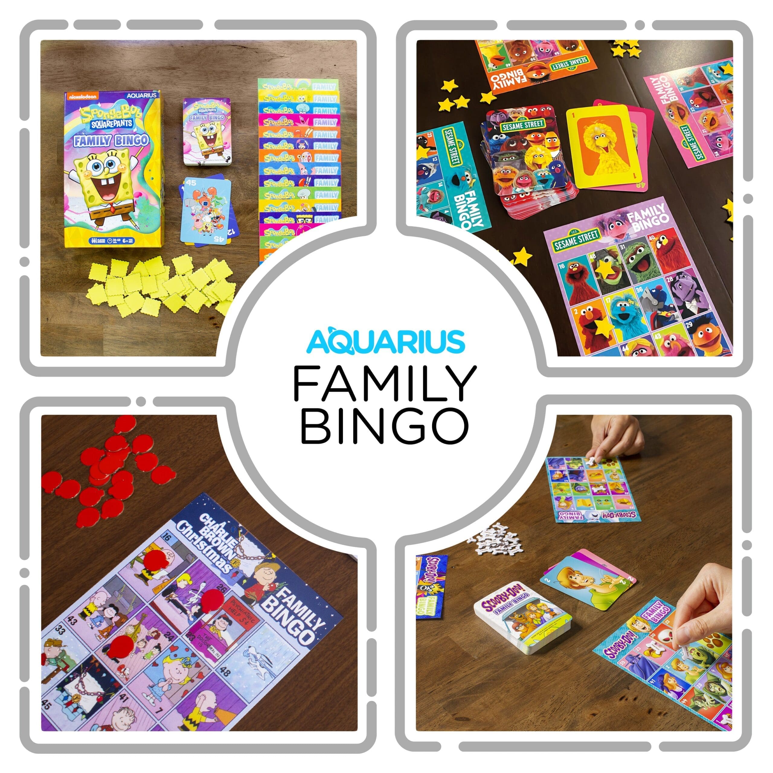 SpongeBob SquarePants Family Bingo Game - NMR