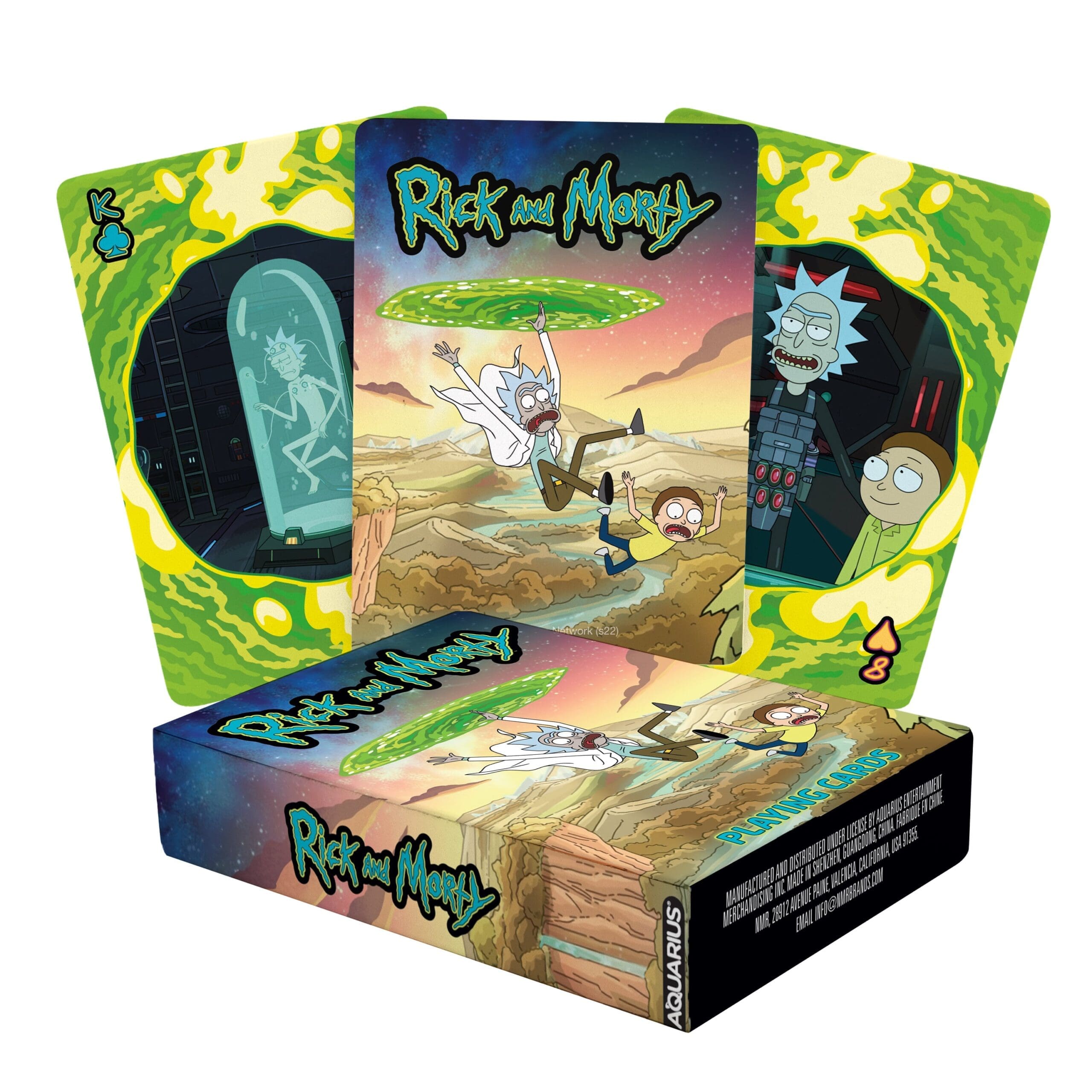 Rick & Morty Playing Cards - NMR