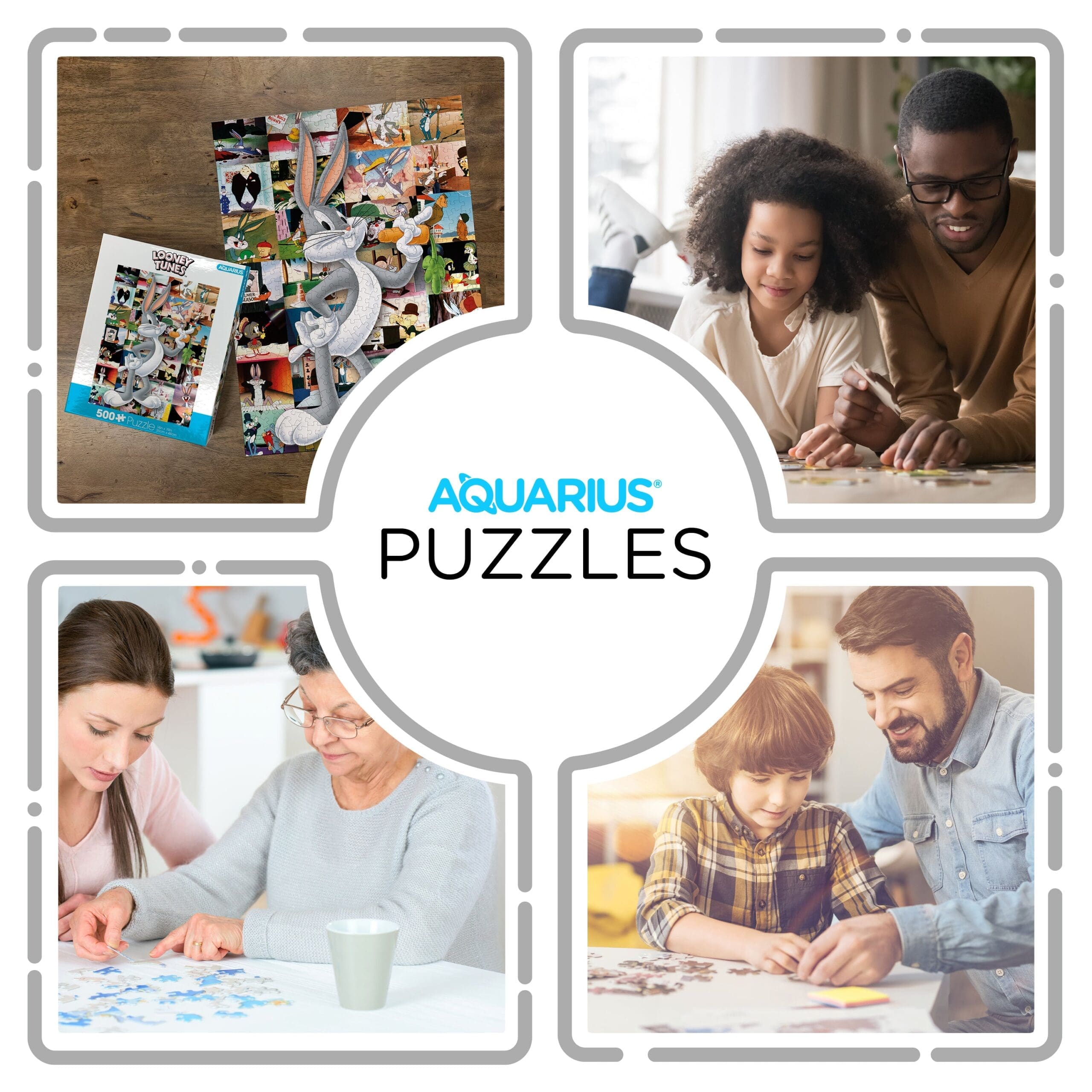 Looney Tunes Bugs Bunny 500 Piece Jigsaw Puzzle - NMR