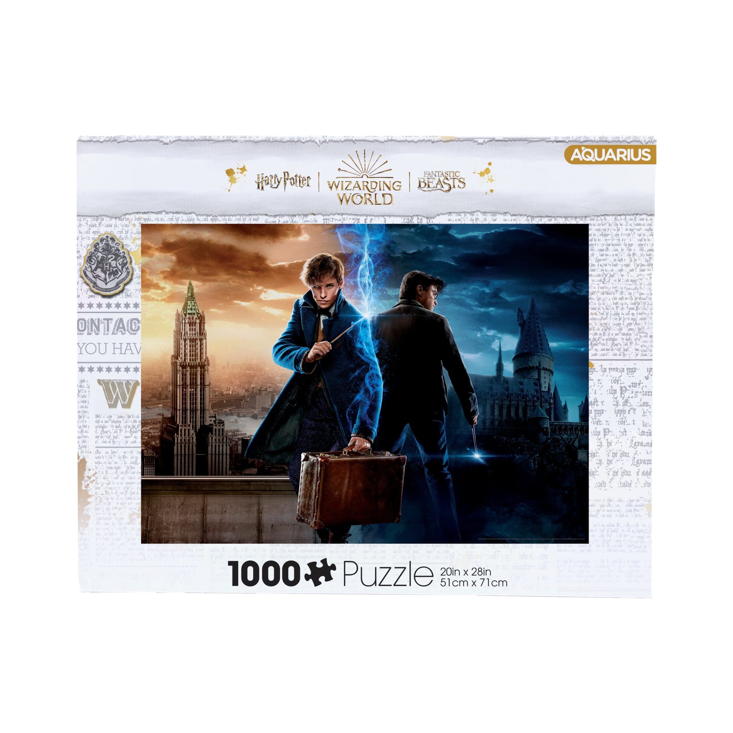 Harry Potter Wizarding World 1000 Piece Jigsaw Puzzle - NMR