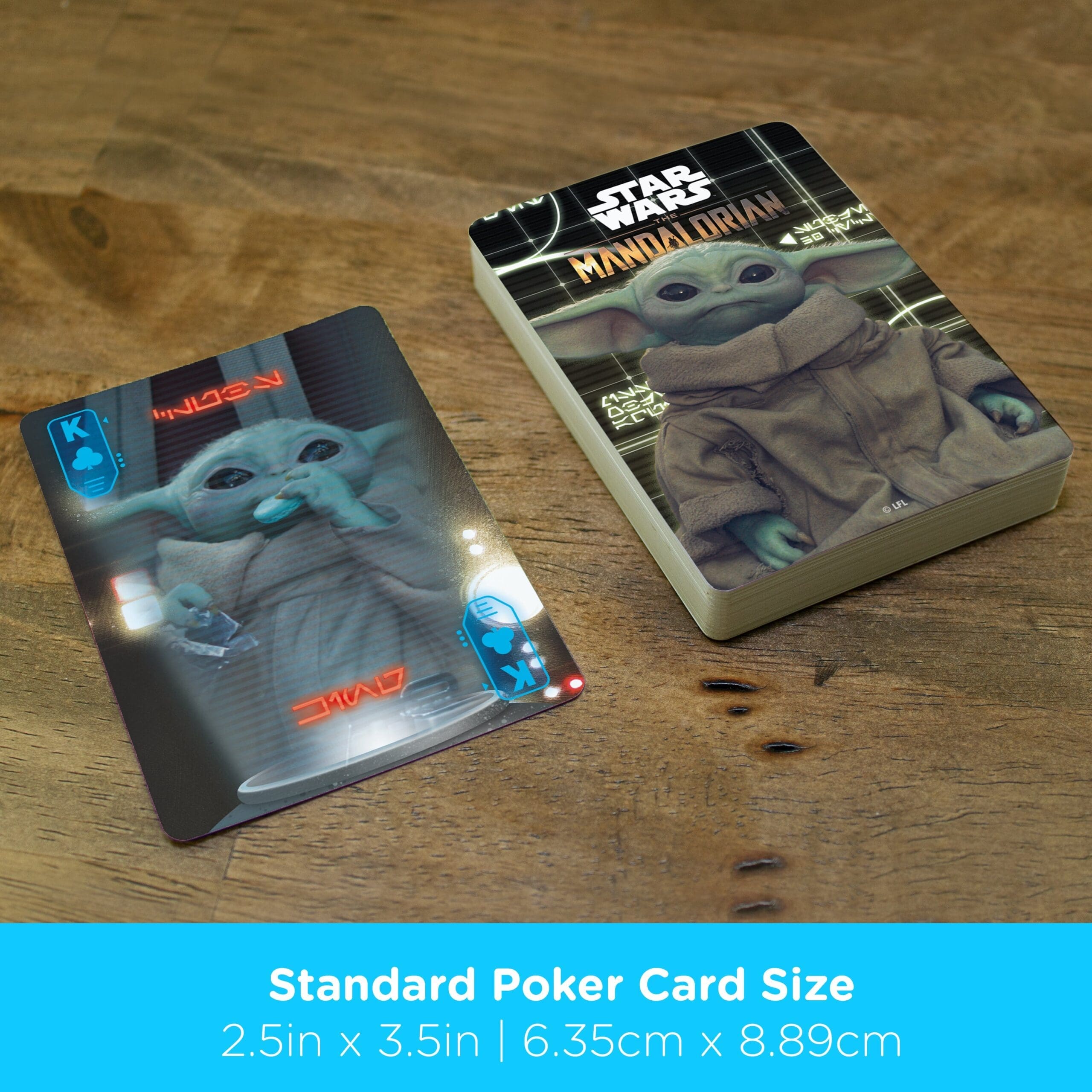 Star Wars The Mandalorian Grogu Playing Cards - NMR