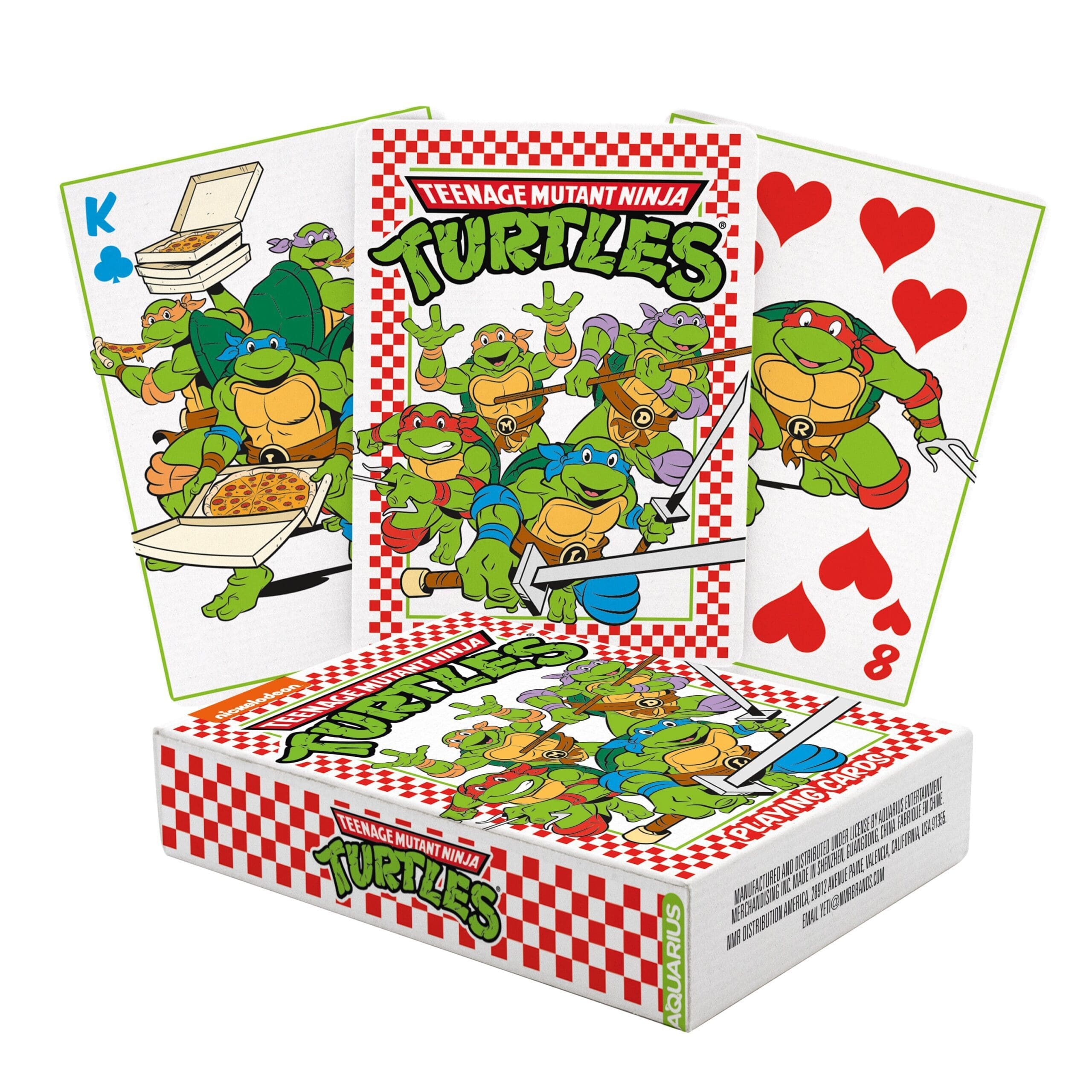 TMNT Pizza Playing Cards - NMR
