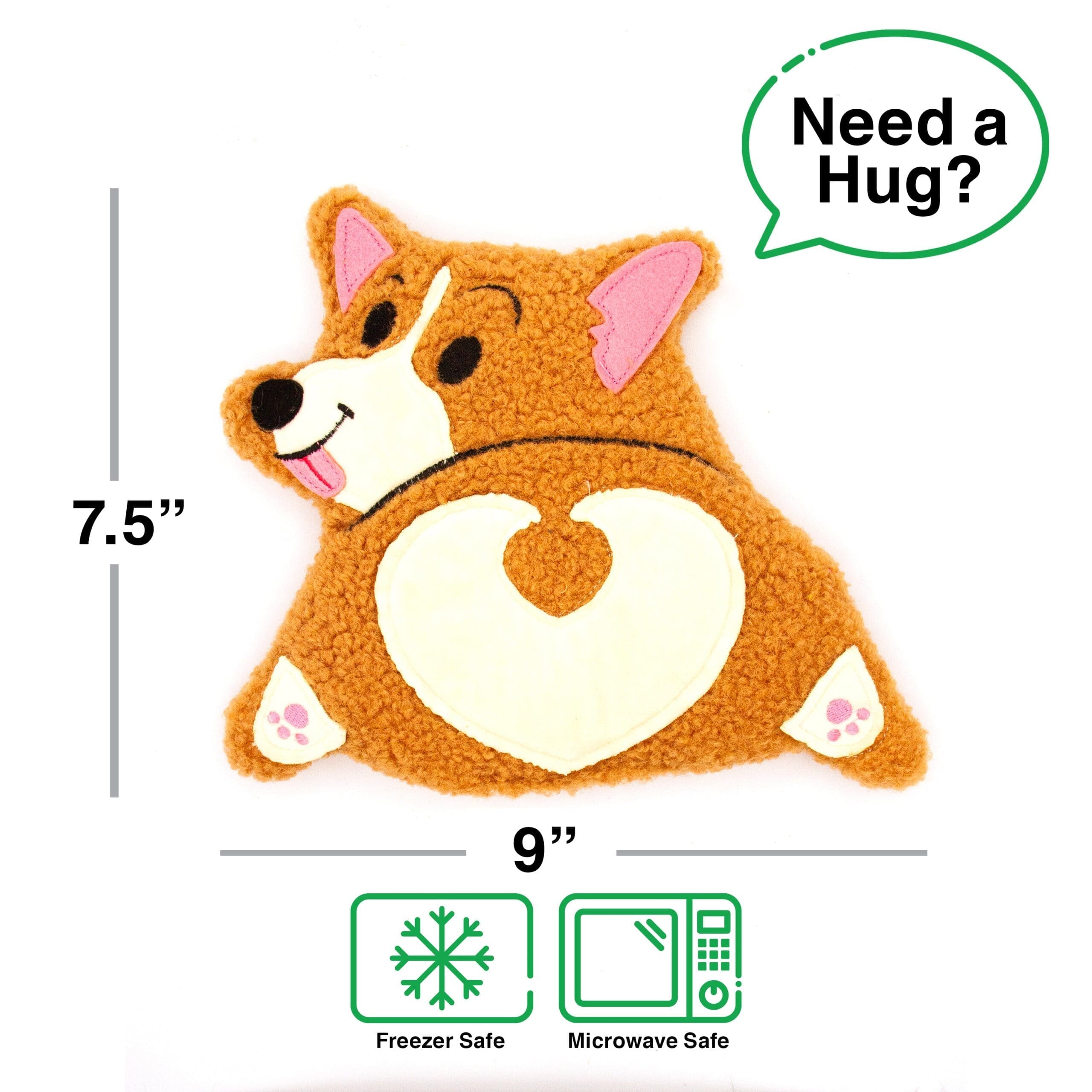 Huggable Corgi Butt Heating Pad & Pillow - NMR