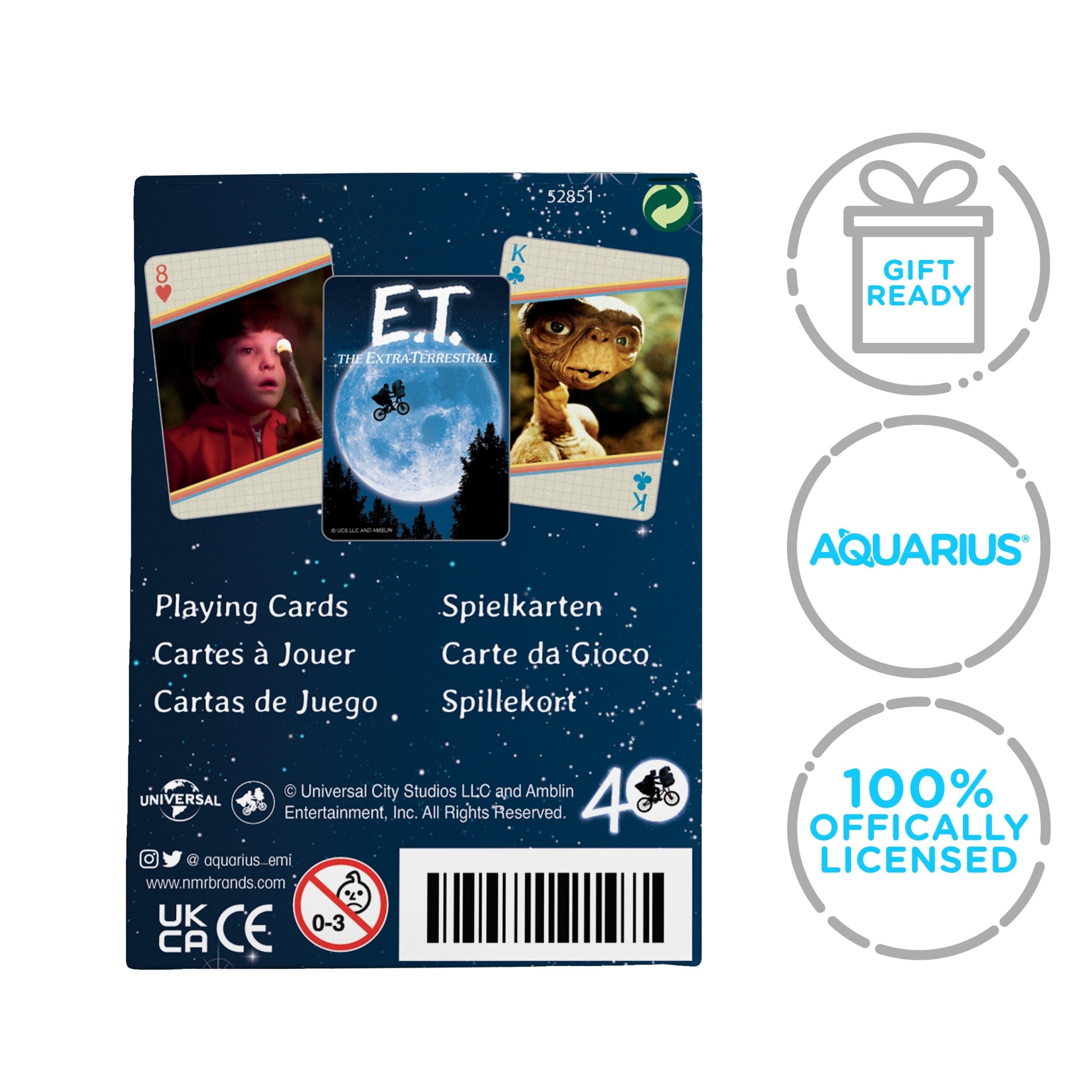 E.T. Playing Cards - NMR