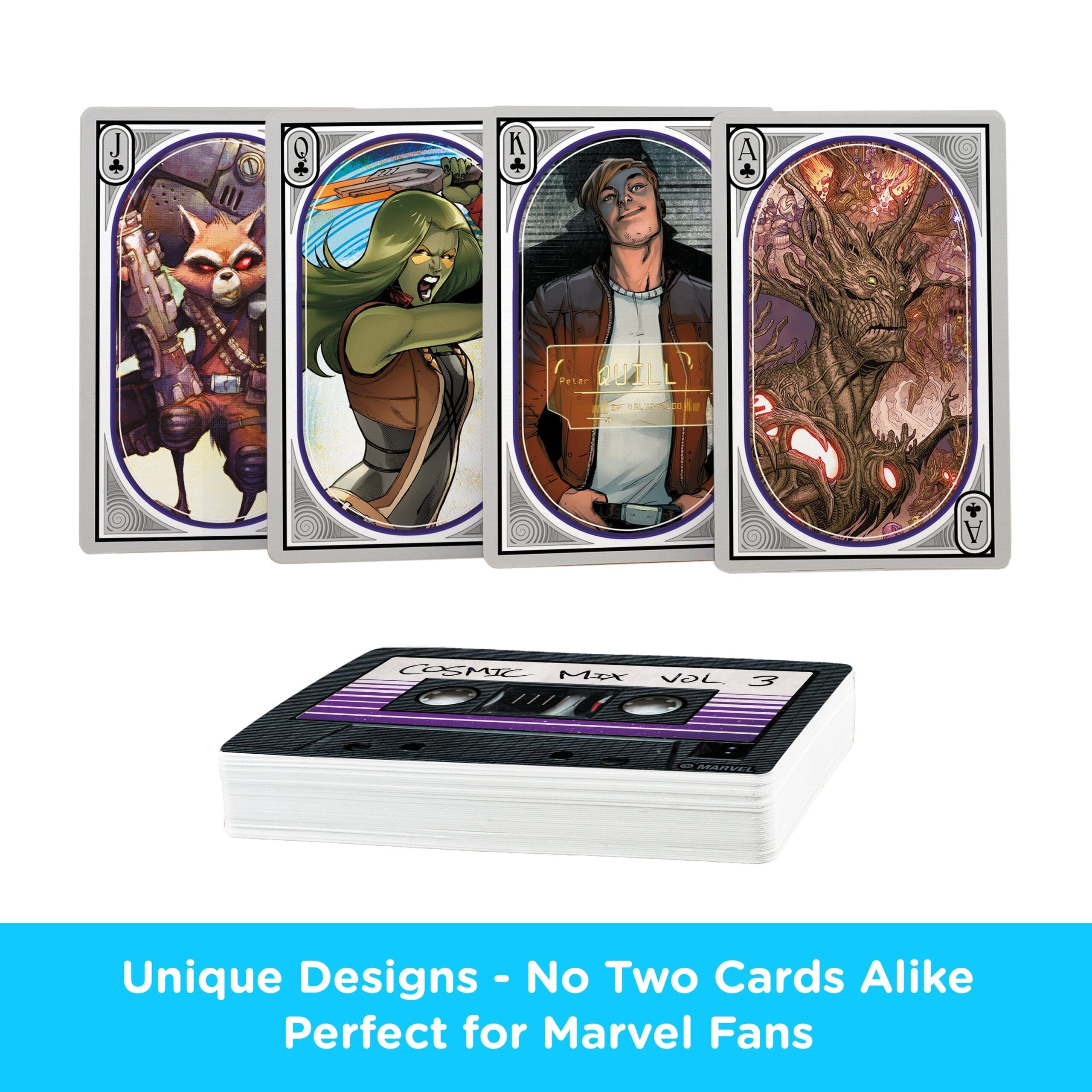 Marvel Guardians of the Galaxy Cassette Playing Cards (PDQ) - NMR