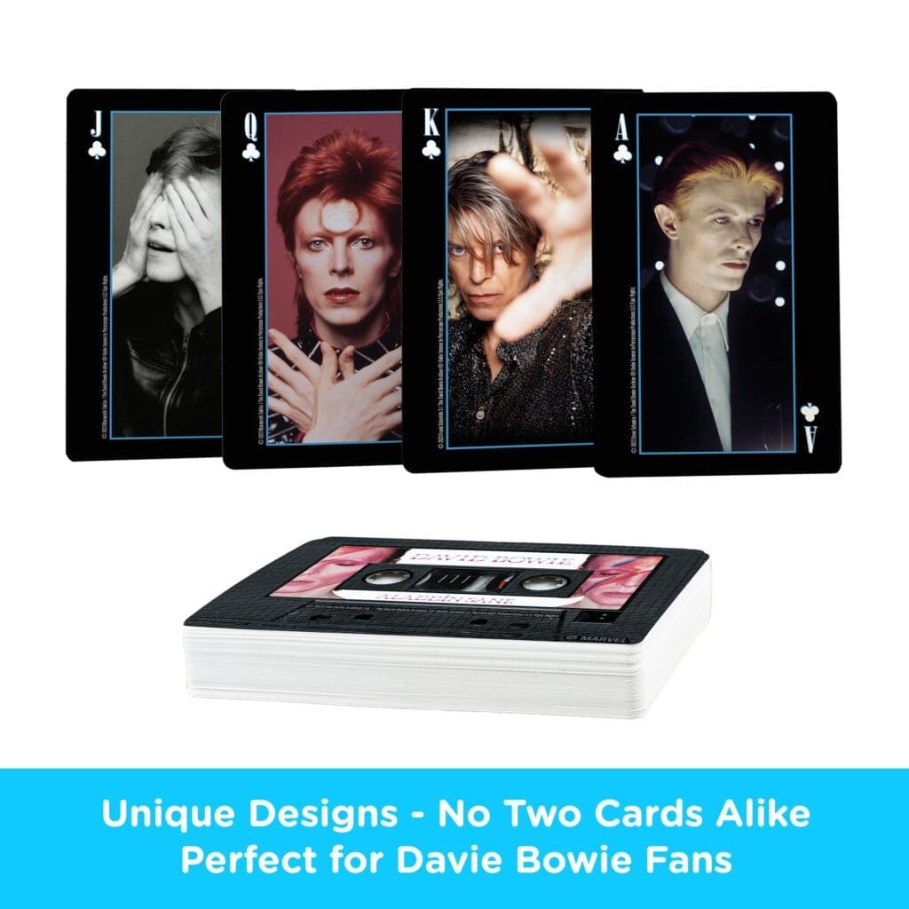 David Bowie Cassette Playing Cards - NMR