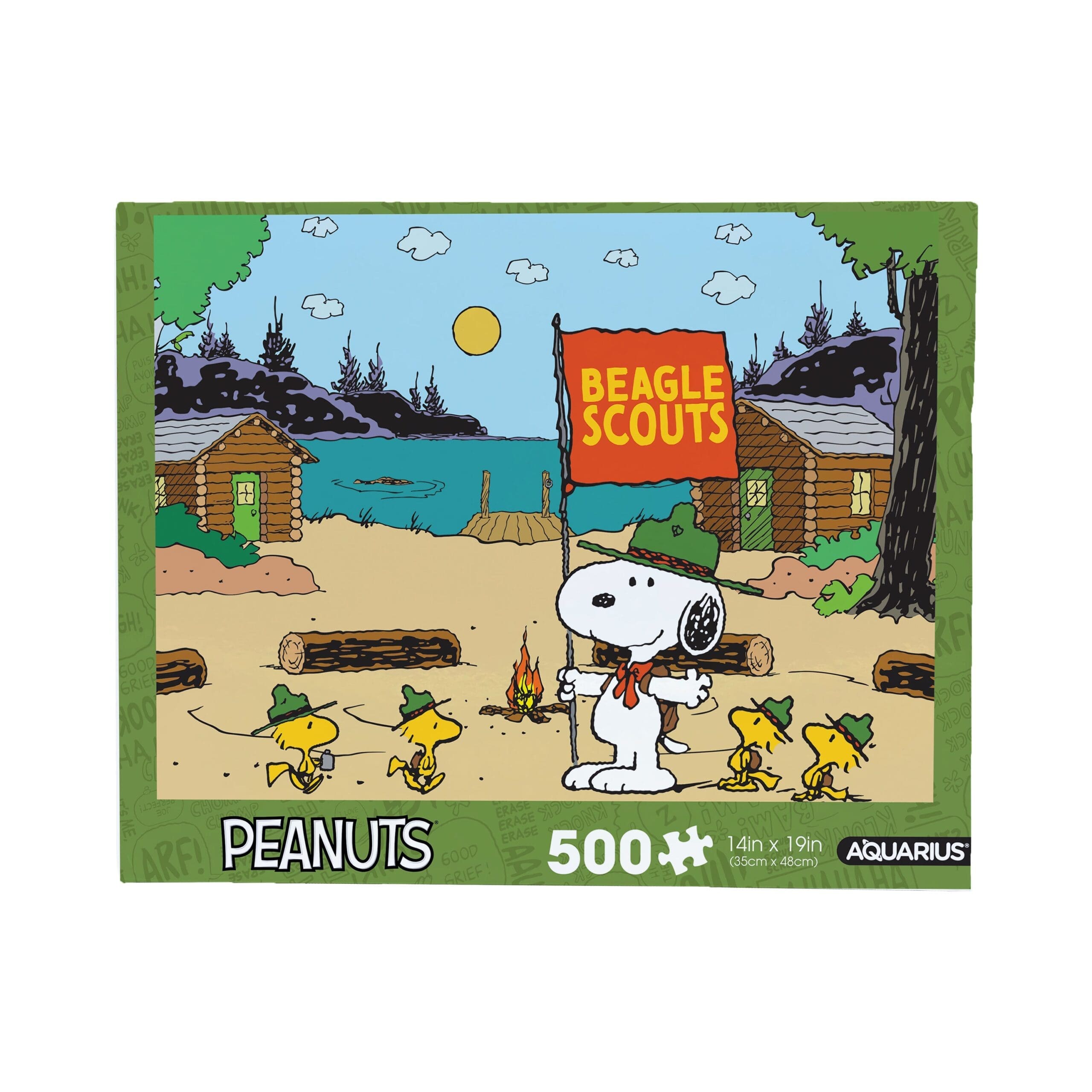 Peanuts Beagle Scouts 500 Piece Jigsaw Puzzle - NMR
