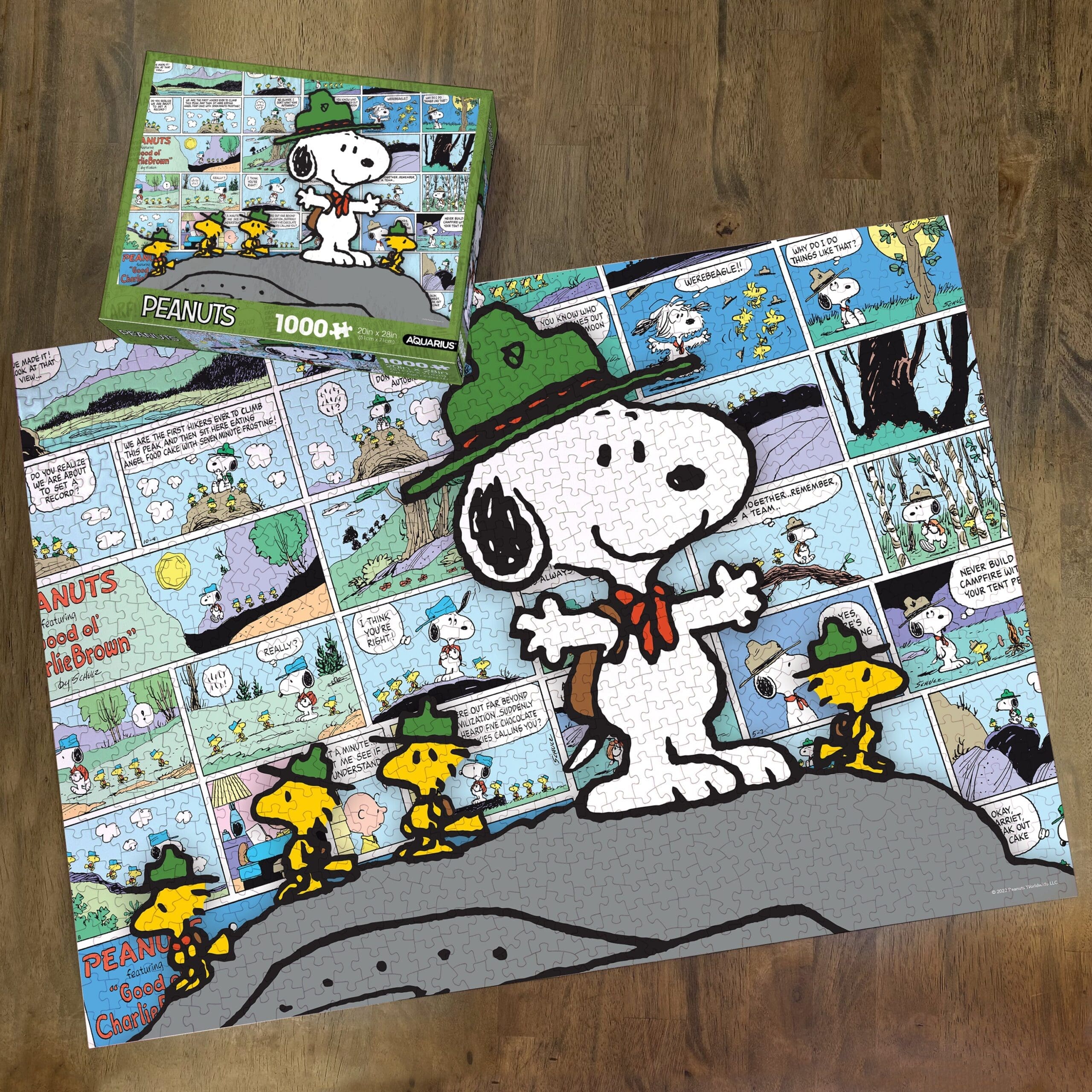 Peanuts Beagle Scouts Comic 1000 Piece Jigsaw Puzzle - NMR