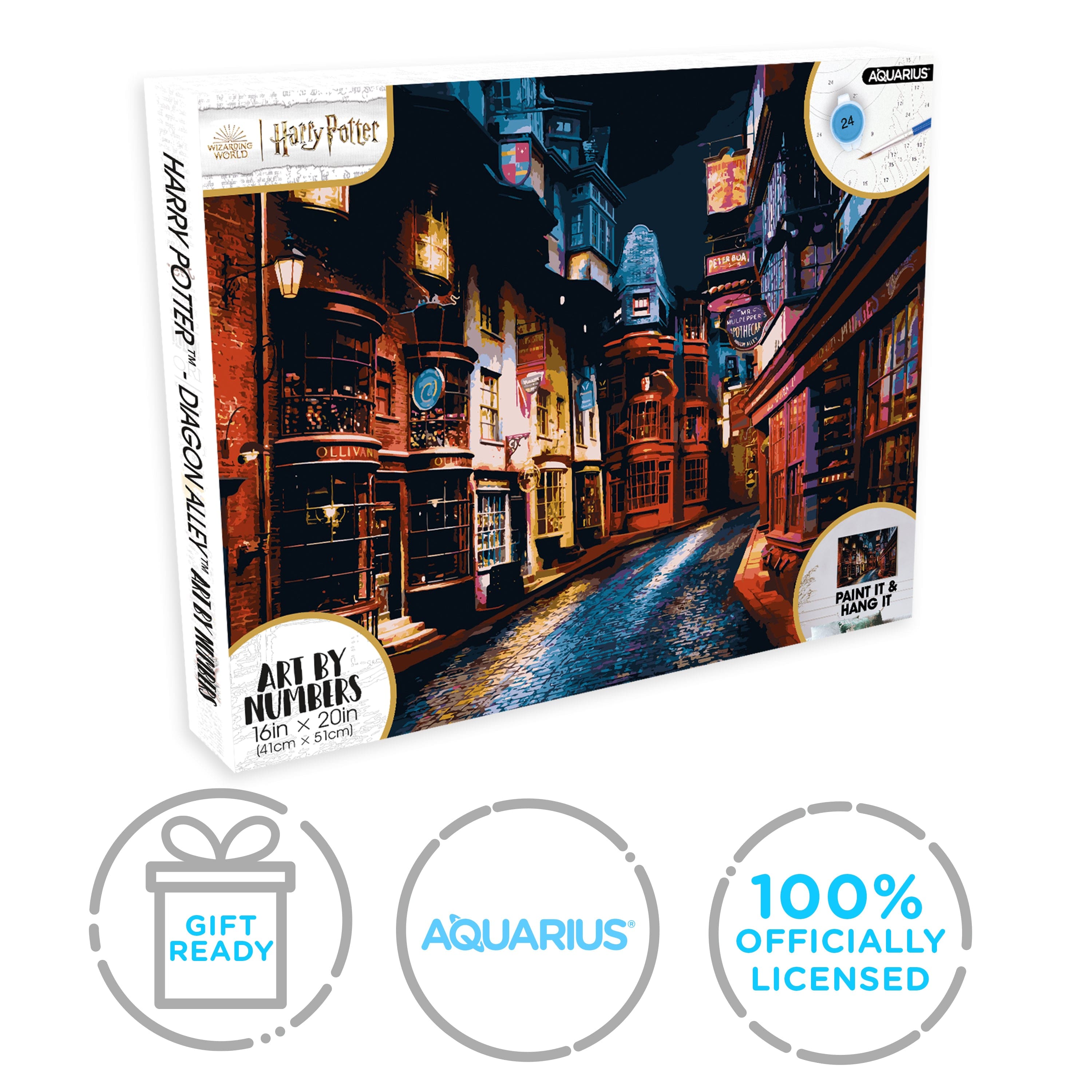 Harry Potter Diagon Alley Art by Numbers (16″ x 20″) - NMR