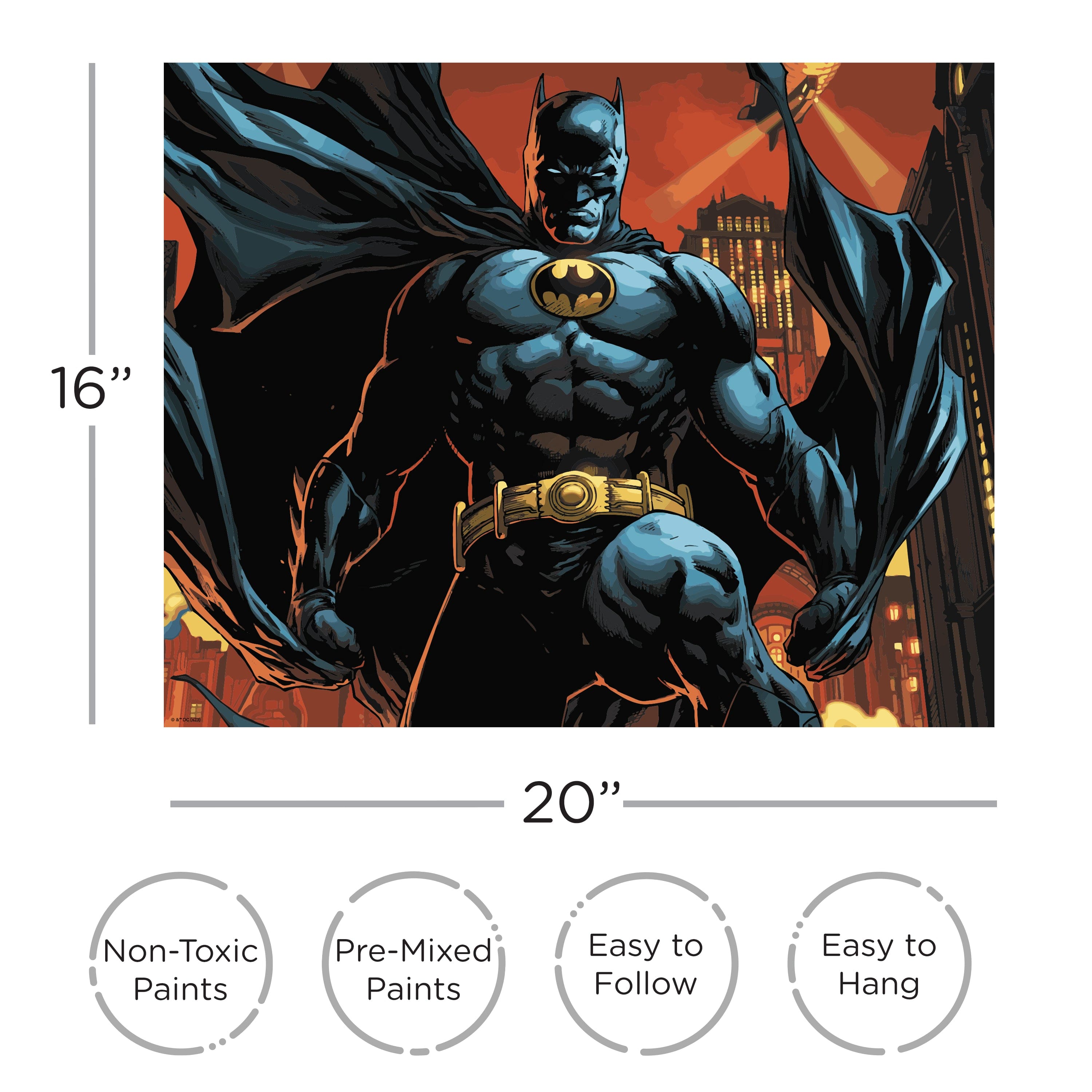 DC Comics Batman Art By Numbers - NMR