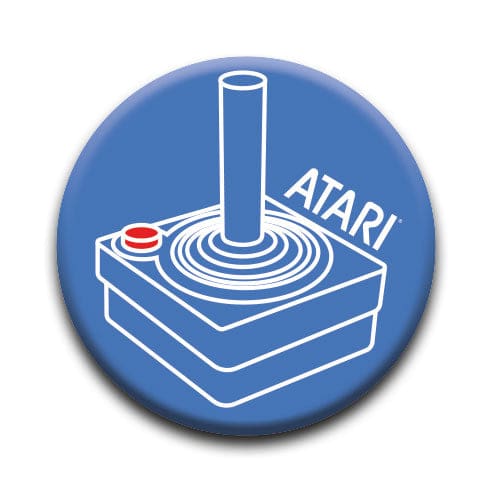 Atari – Joystick Round Pinback Button (1.25) - NMR