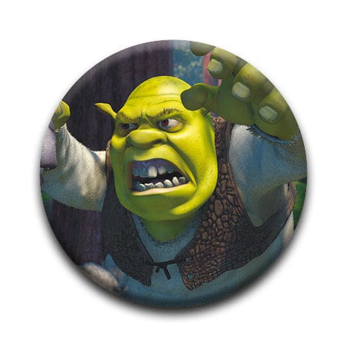 Shrek – Roar Round Pinback Button (1.25) - NMR