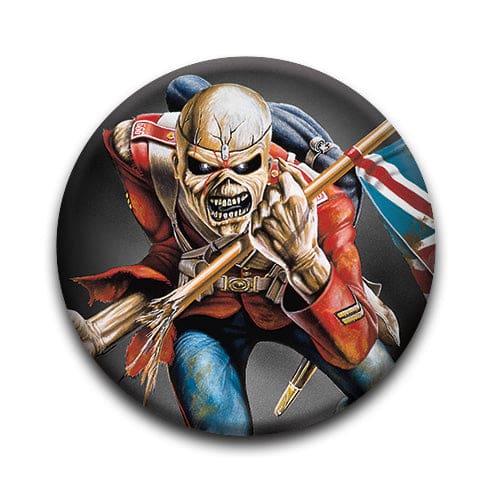Iron Maiden – The Trooper Round Pinback Button (1.25″) - NMR