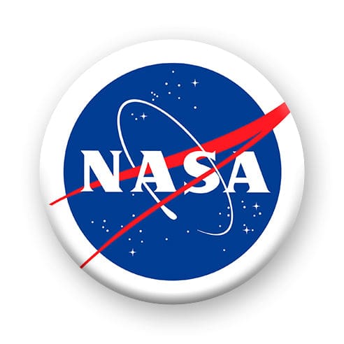 NASA – Logo Round Pinback Button (1.25) - NMR