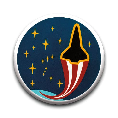 NASA – Astro 1 Round Pinback Button (1.25) - NMR