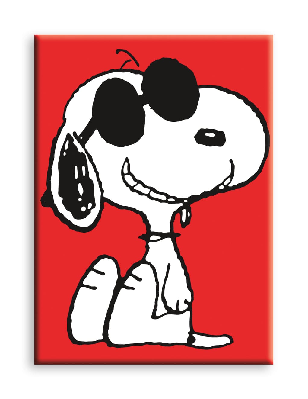 Peanuts Joe Cool – Smile Flat Magnet (2.5 x 3.5) - NMR