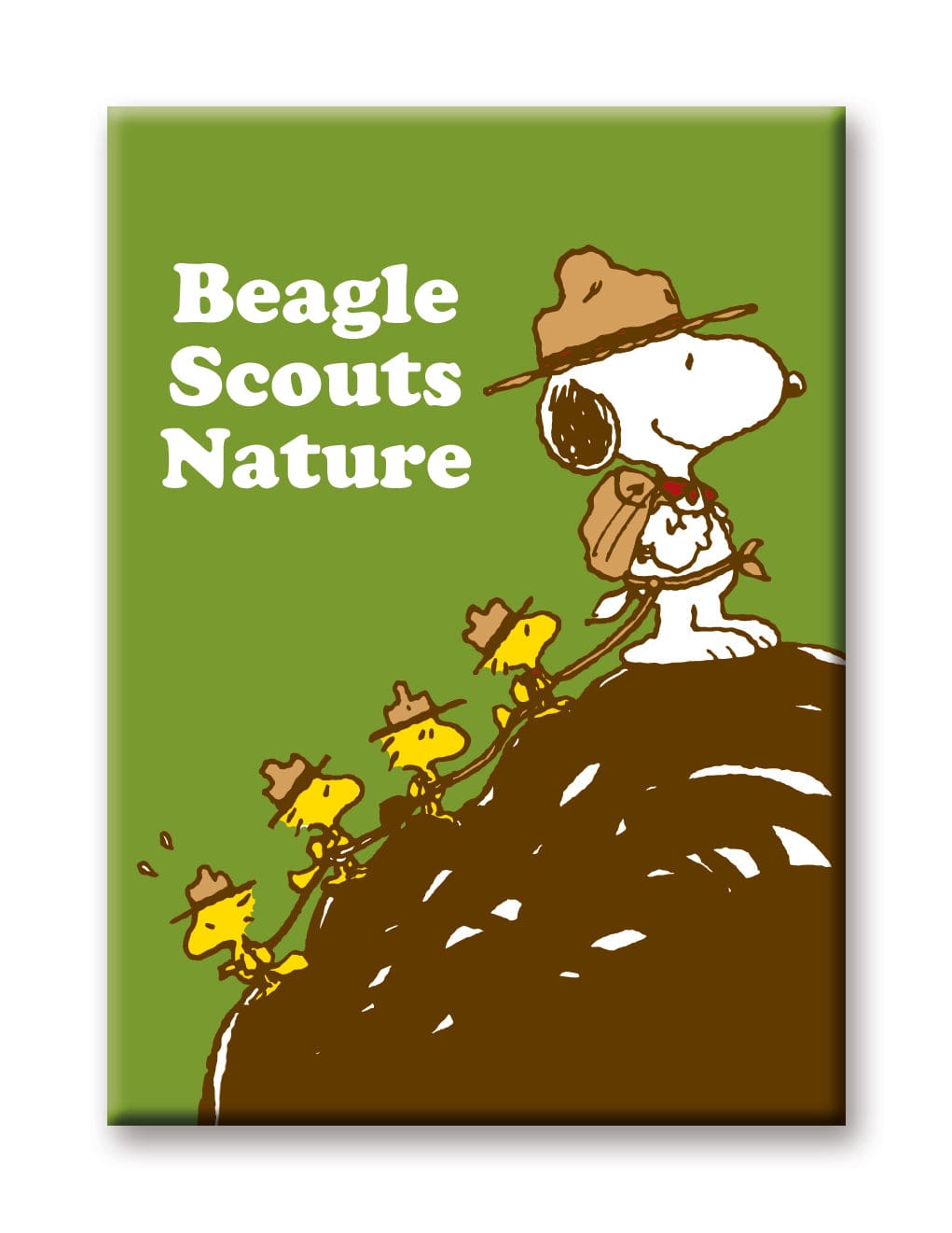 Peanuts Beagle Scouts – Nature Flat Magnet (2.5 x 3.5) - NMR