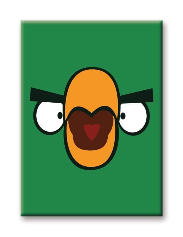 Angry Birds – Hal Face Flat Magnet (2.5 x 3.5) - NMR