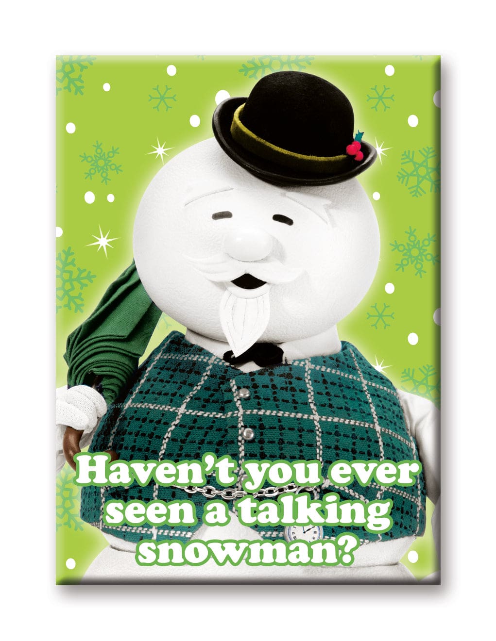 Rudolph – Sam Snowman Flat Magnet (2.5 x 3.5) - NMR