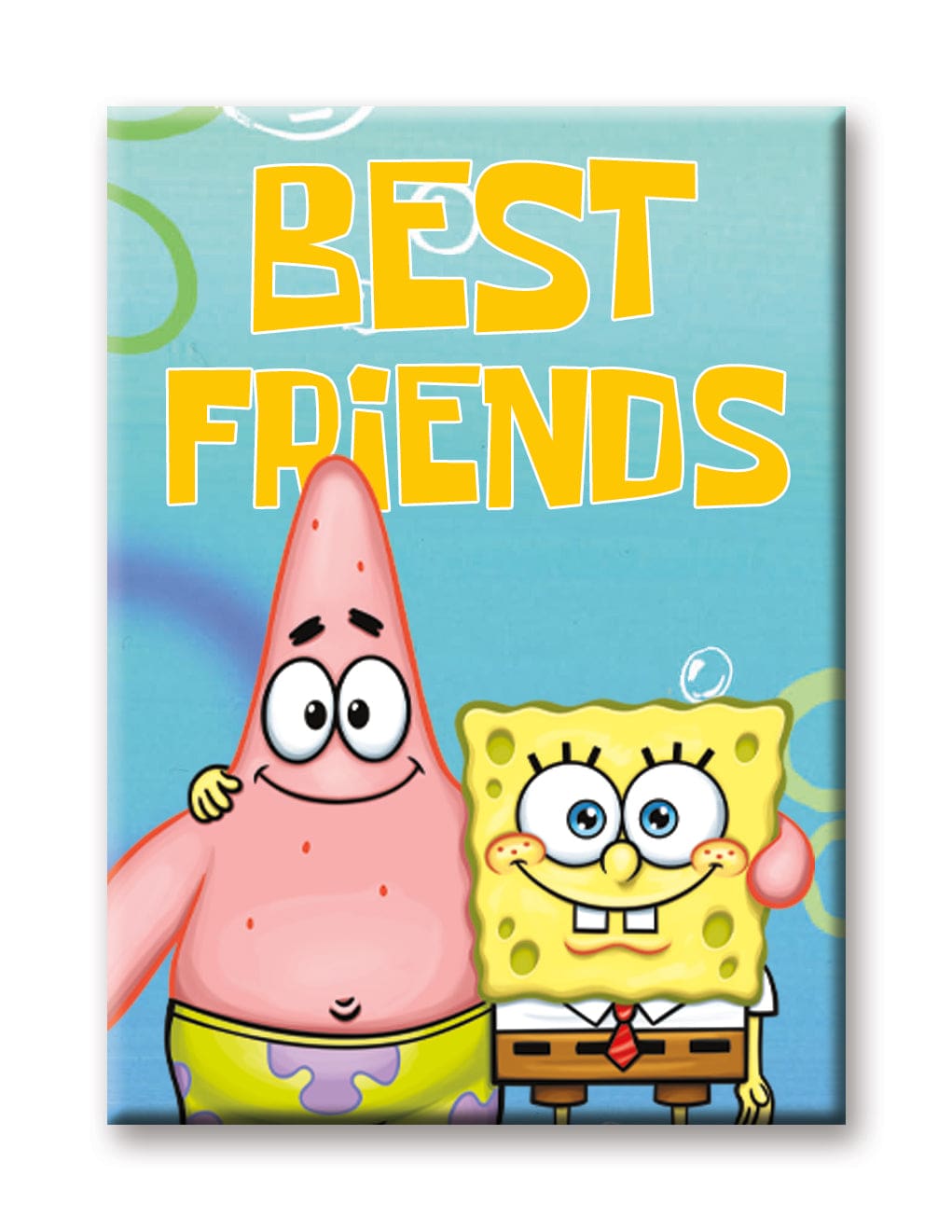 SpongeBob SquarePants – Best Friends Flat Magnet (2.5 x 3.5) - NMR