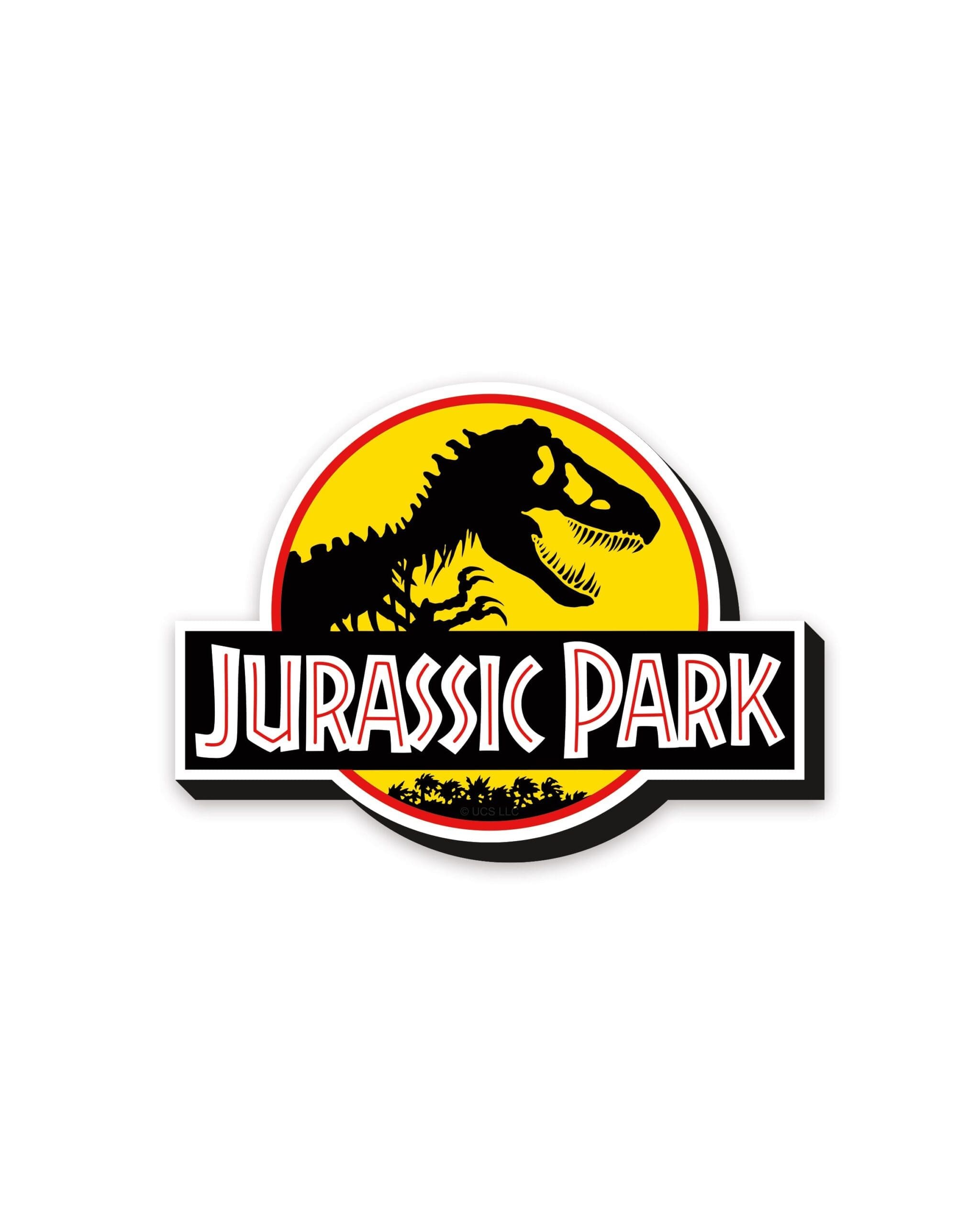 Jurassic Park Logo Funky Chunky Magnet - NMR